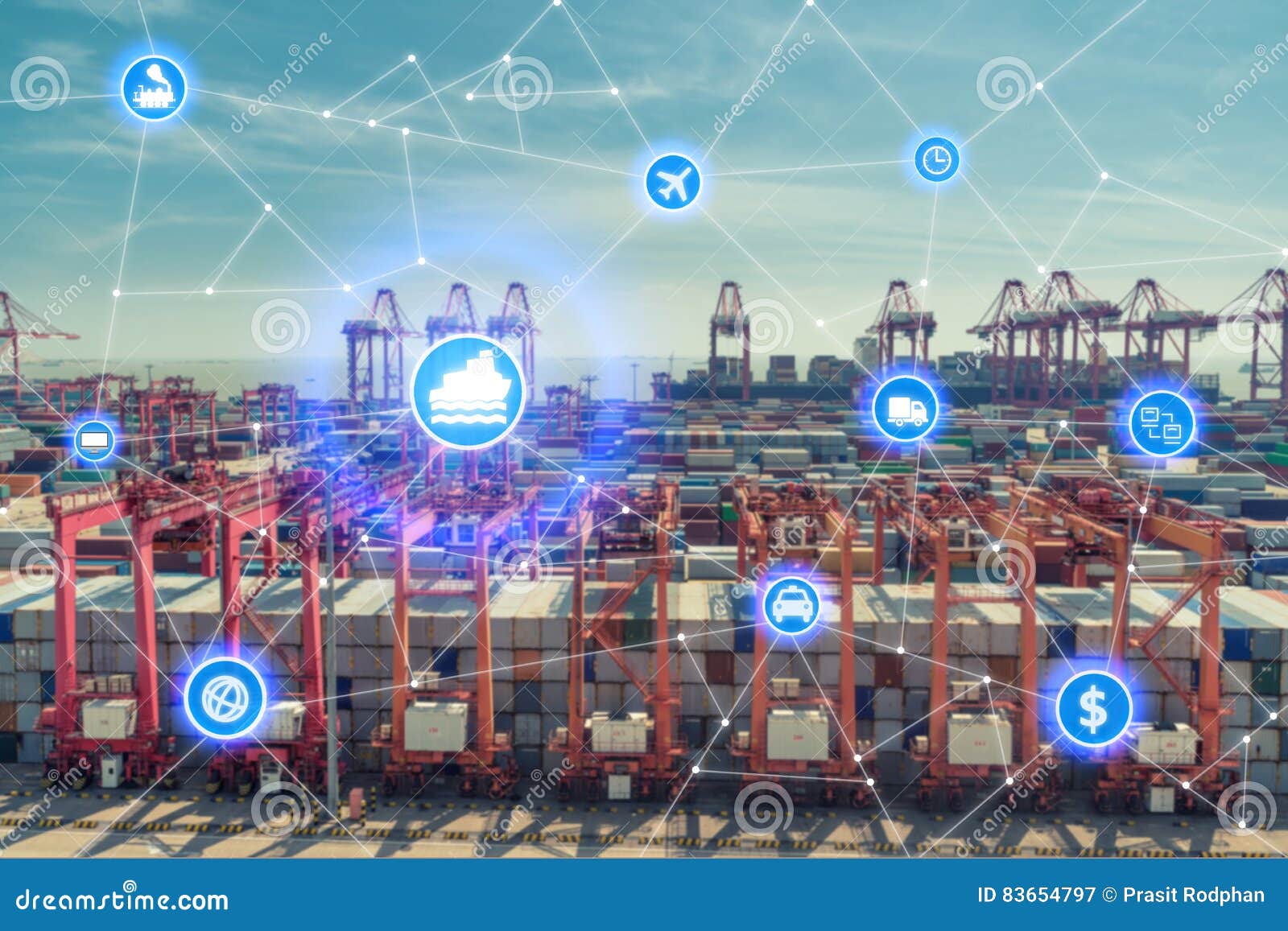 Global Business Connection Technology Interface Global Partner C Stock ...