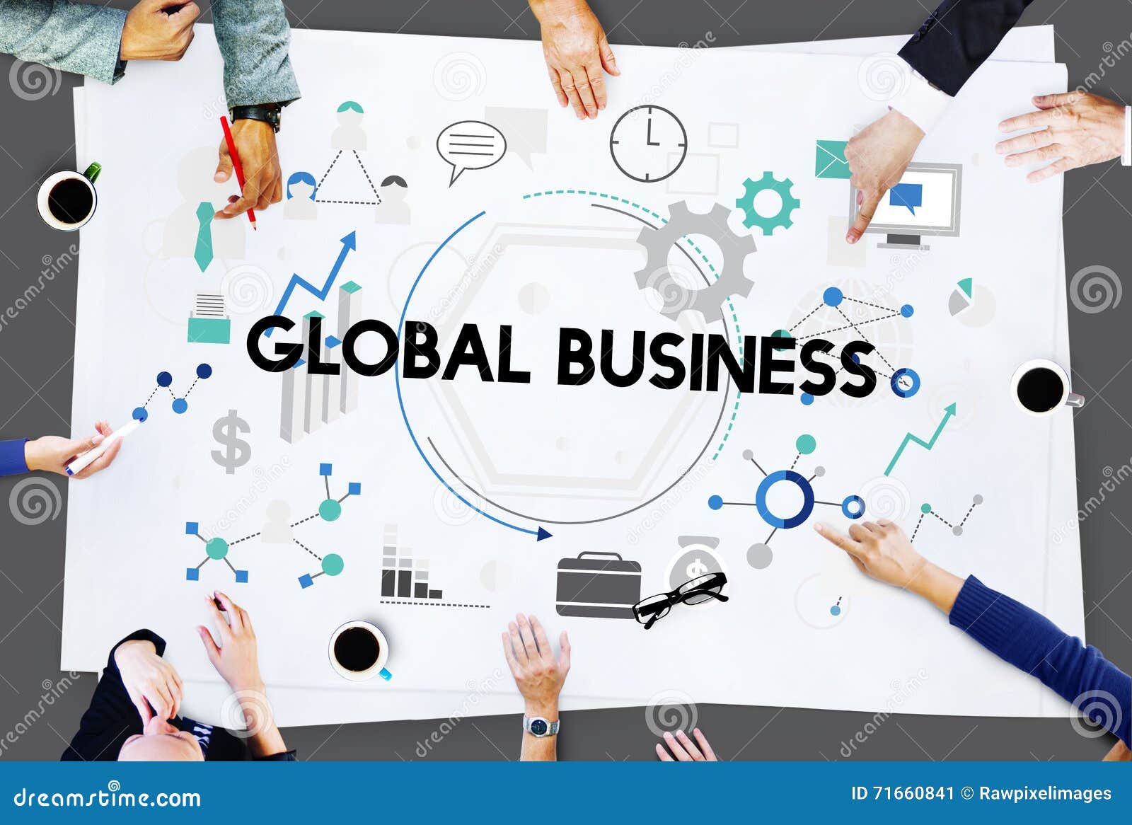 Global Business Corporate International Network Concept Stock Image ...