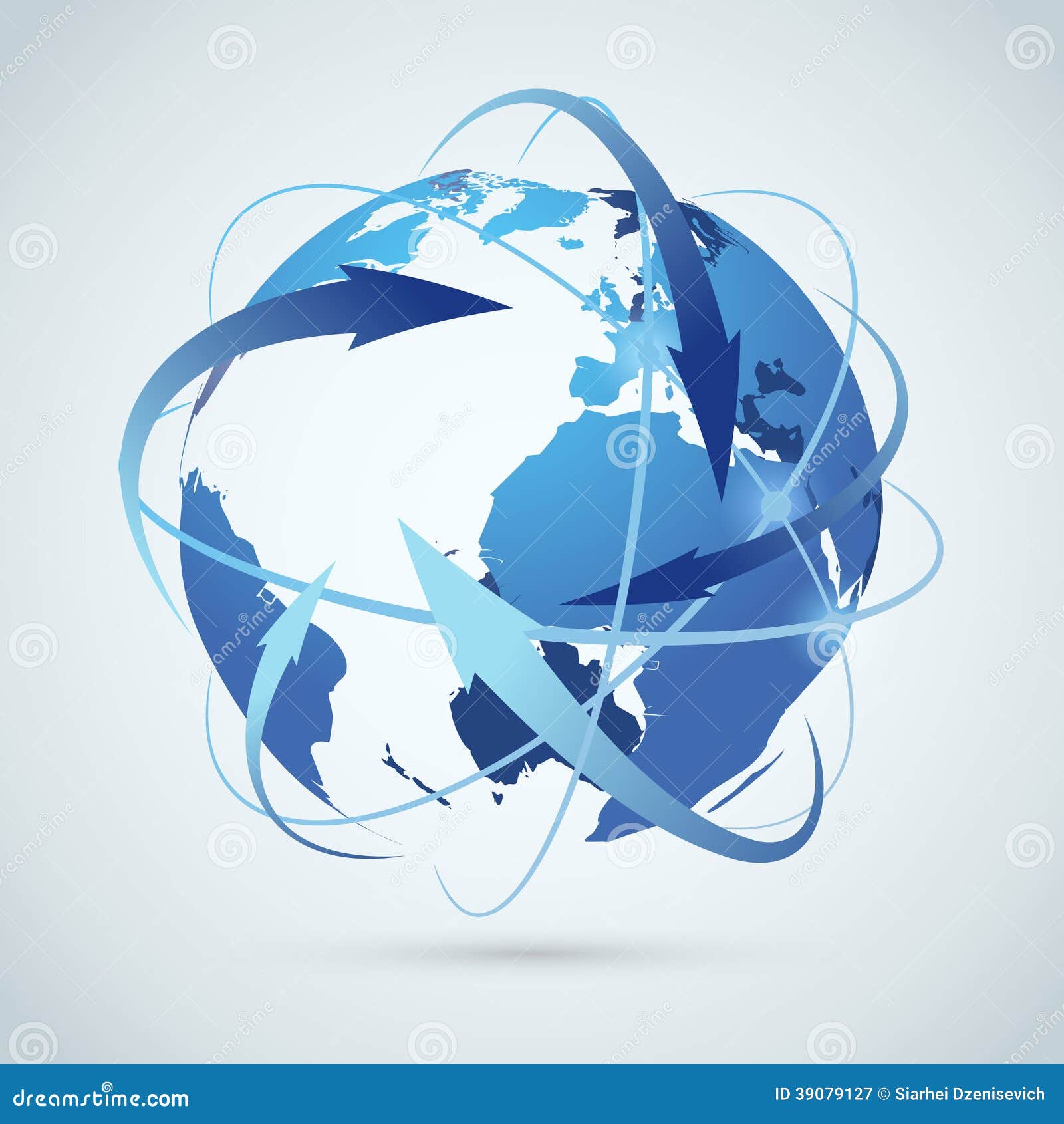 Worldwide Global Globalization World Map Business Vector Worldwide Global Globalization World Map Business Vector
