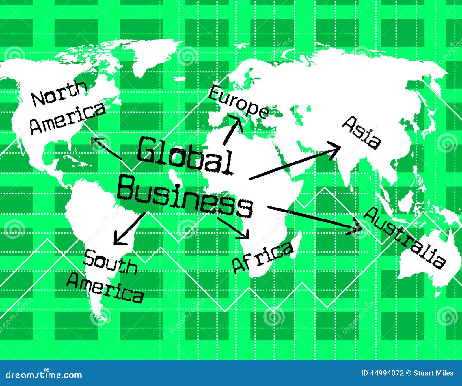 Global Business Indicates Globalize Commerce and Globe Stock ...
