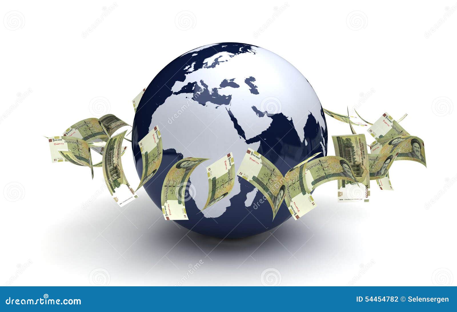 Iranian Rial Chart Stock Image | CartoonDealer.com #54454813