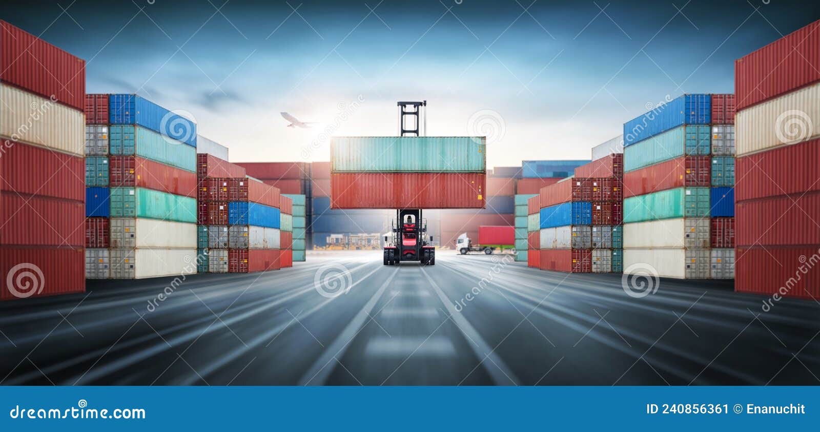 Global Business Logistics Import Export and Container Handler in the ...