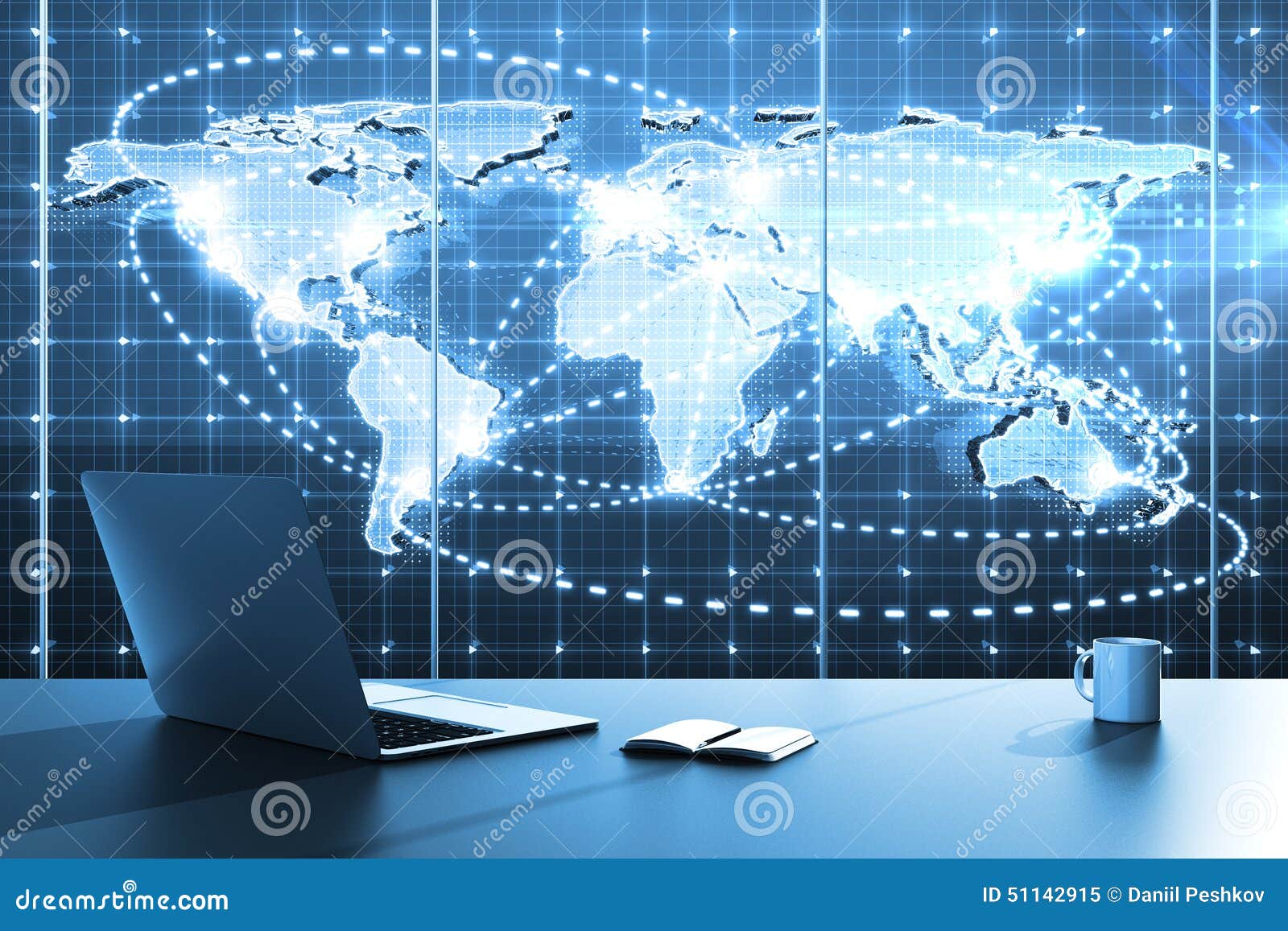 Global business map stock illustration. Illustration of europe - 51142915