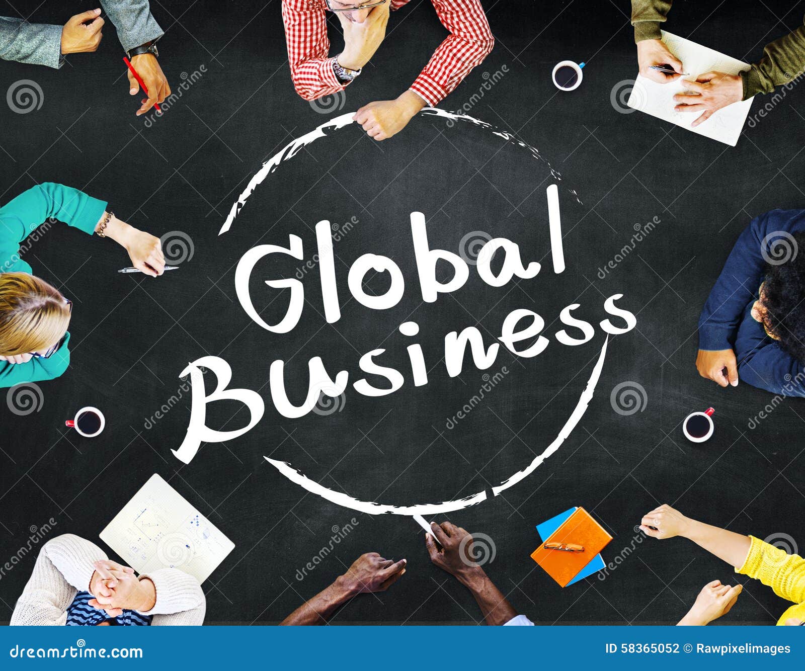 Global Business Marketing Globalization Commerce Concept Stock Photo ...