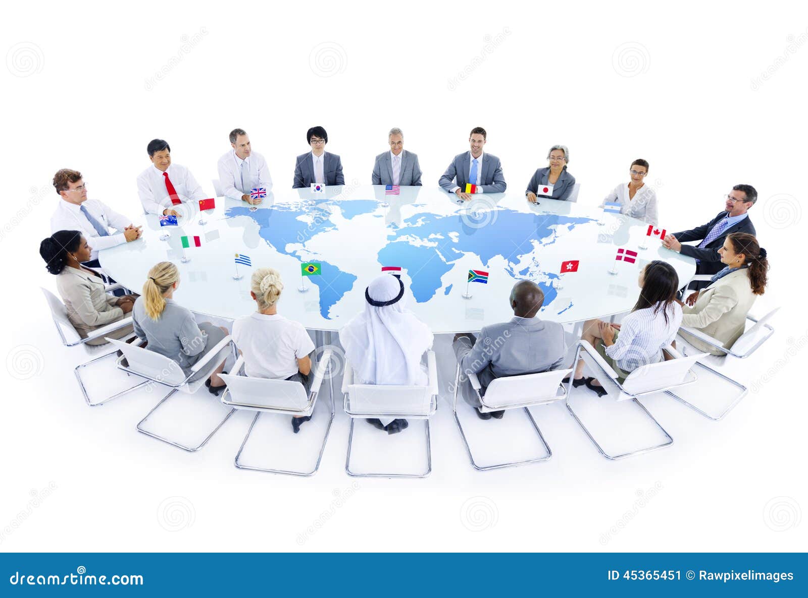Global Business Meeting stock image. Image of cooperation - 45365451