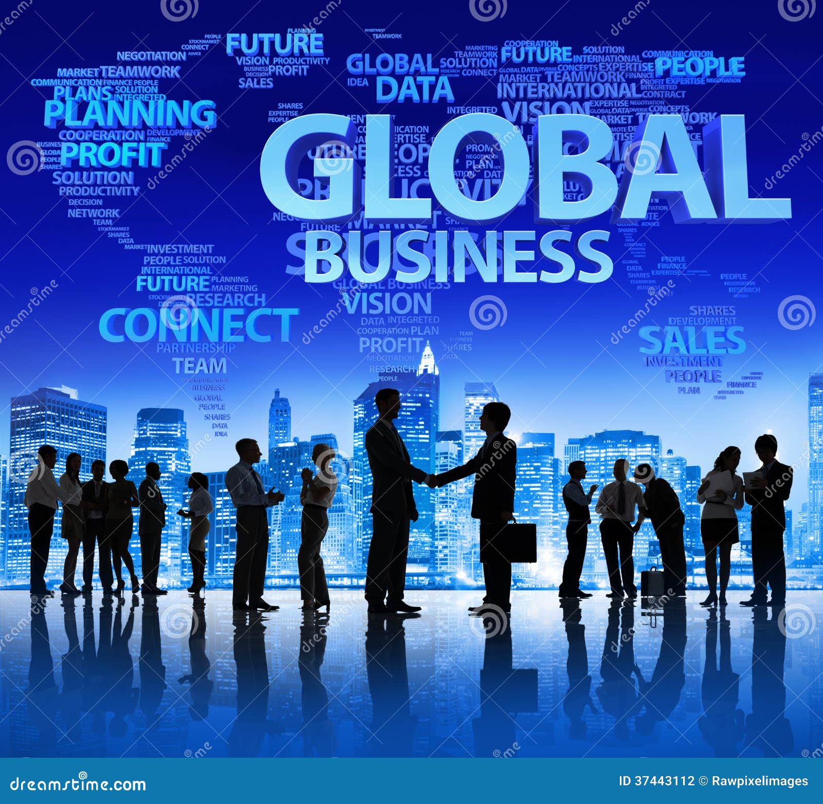 Global Business Team Royalty-Free Stock Image | CartoonDealer.com #50061568