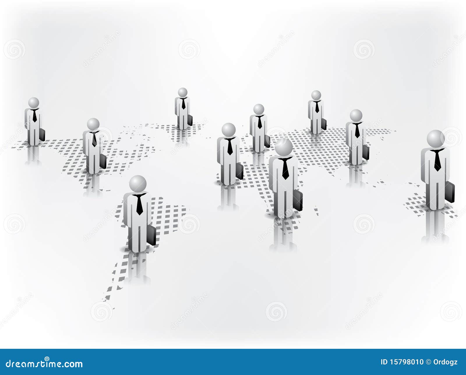 Global Business Network stock illustration. Illustration of globe ...