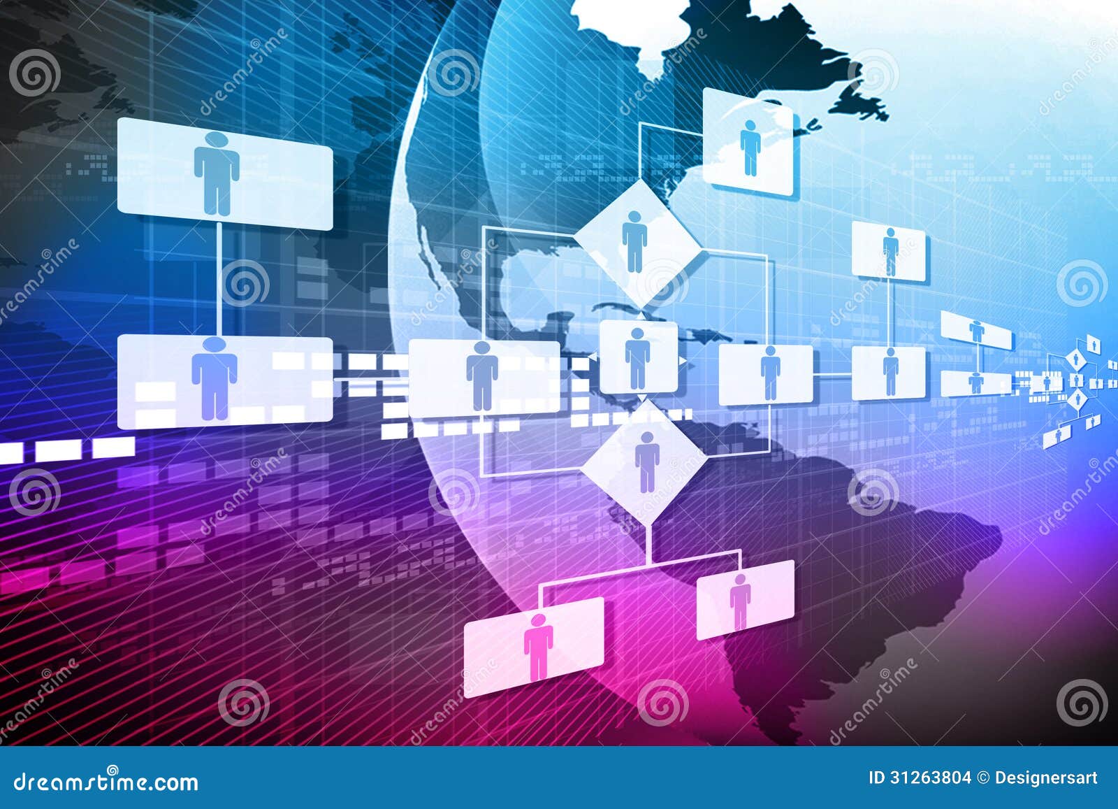 Global business network stock illustration. Illustration of business ...