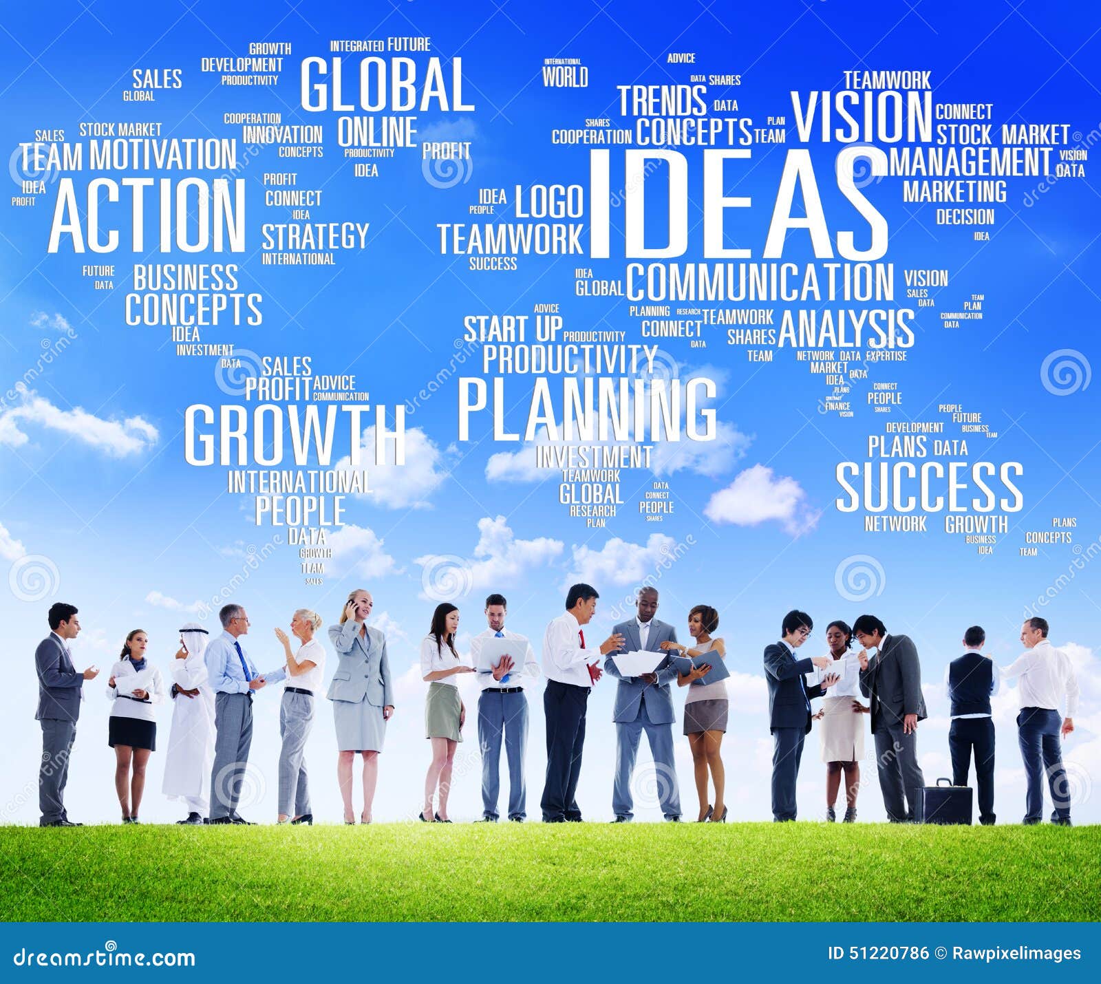 Global Business People Discussion Creativity Ideas Concept Stock Photo ...