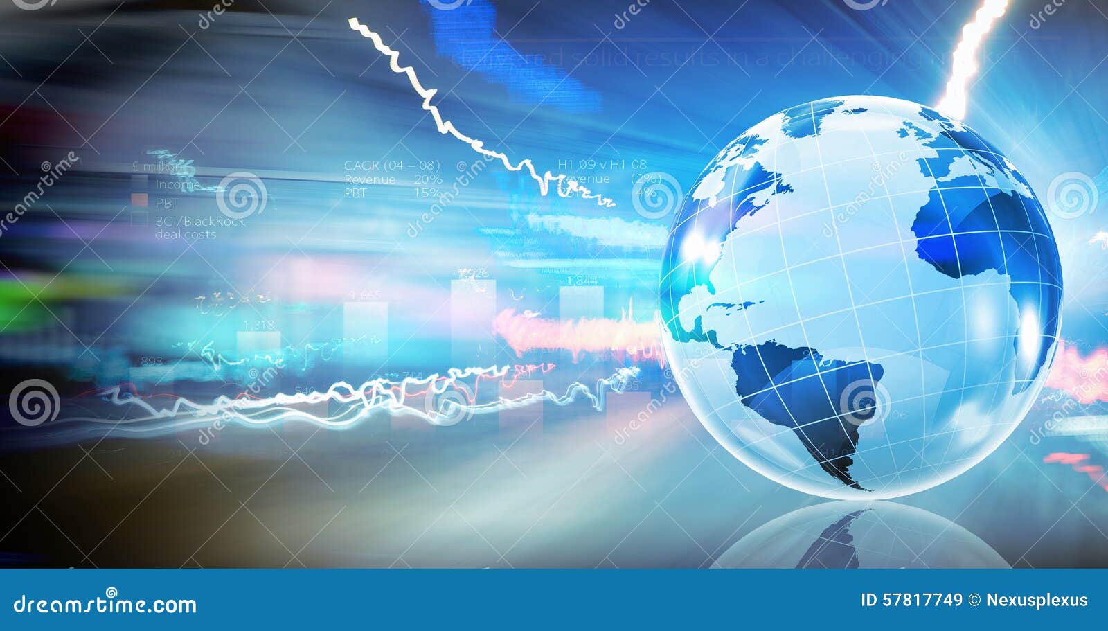 Global business planning stock illustration. Illustration of global ...