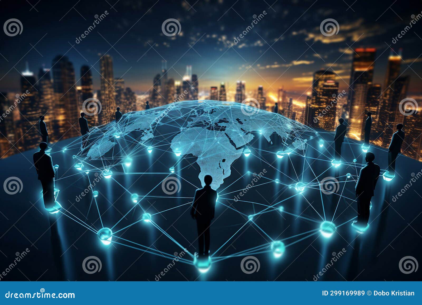 Global business structure stock illustration. Illustration of network ...