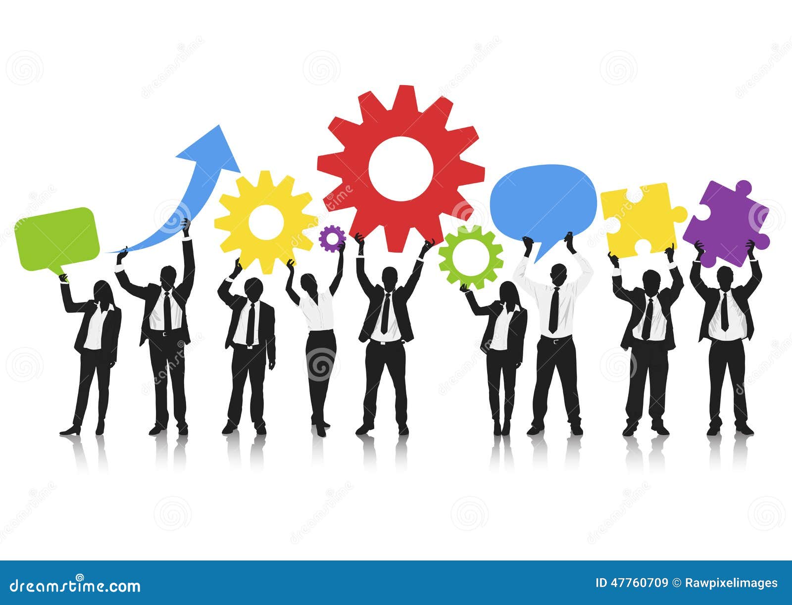 Global Business Team Teamwork Occupation Concept Stock Illustration ...