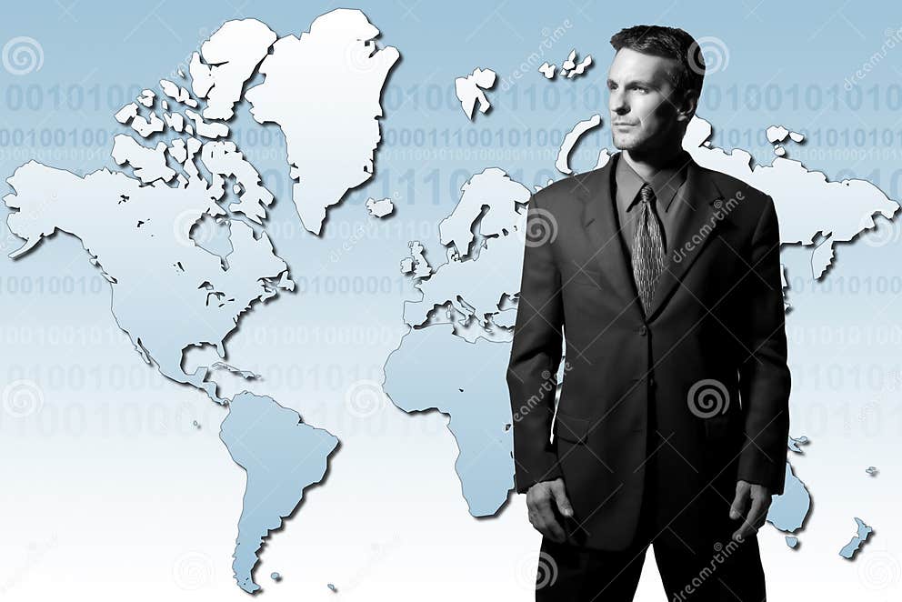 Global businessman stock image. Image of confident, boss - 433043