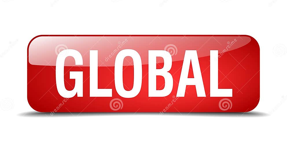 Global button stock vector. Illustration of shiny, label - 119942714