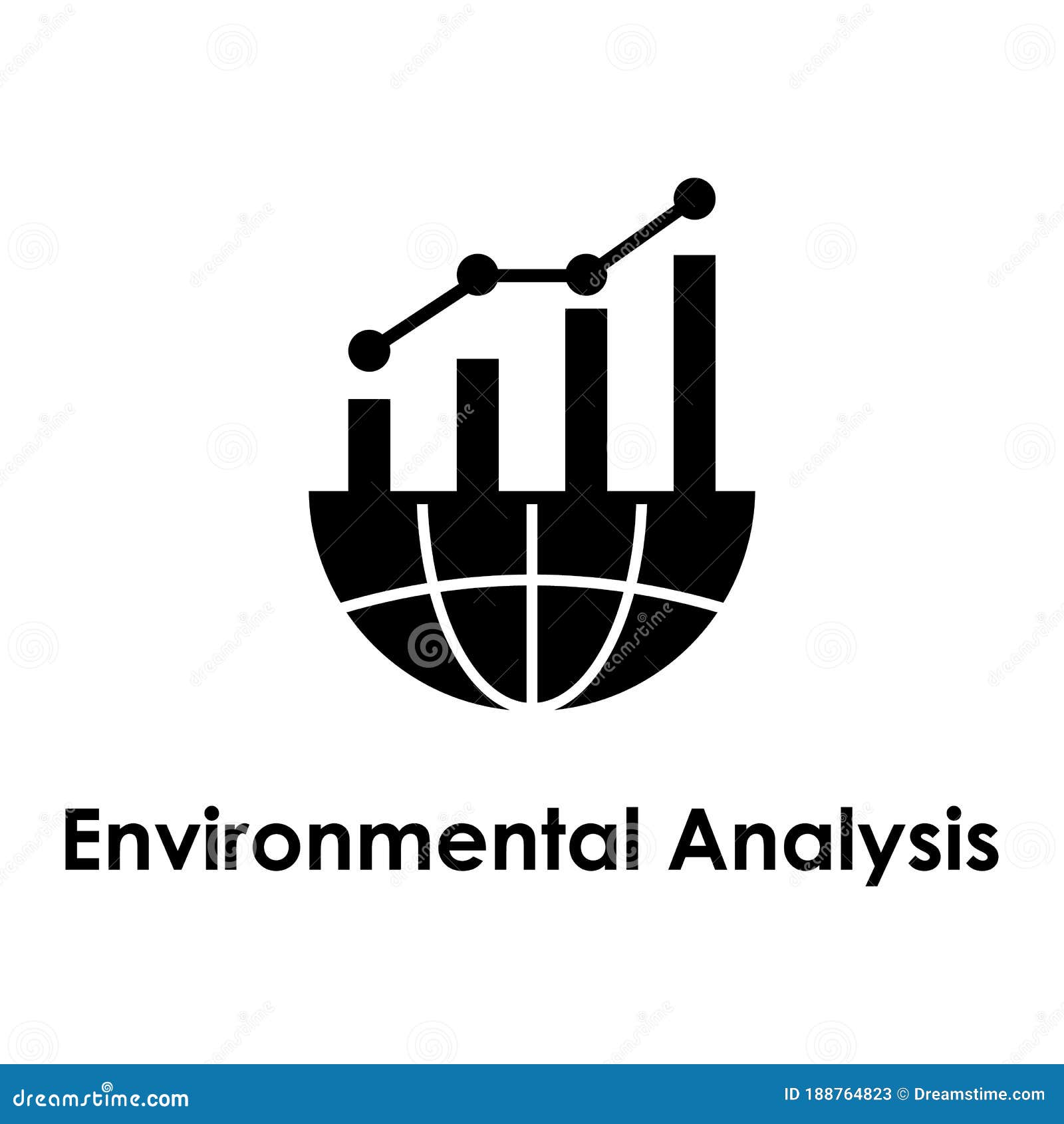 Global, Chart, Environmental Analysis Icon. Element of Business Icon ...