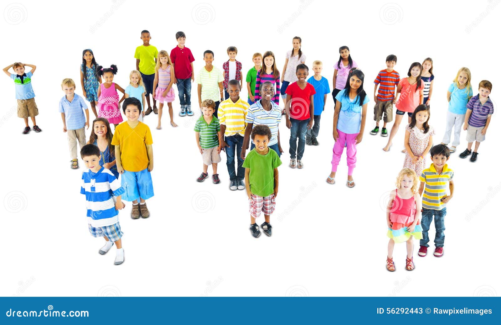 Global Children Community Friendship World Map Concept Stock Image ...