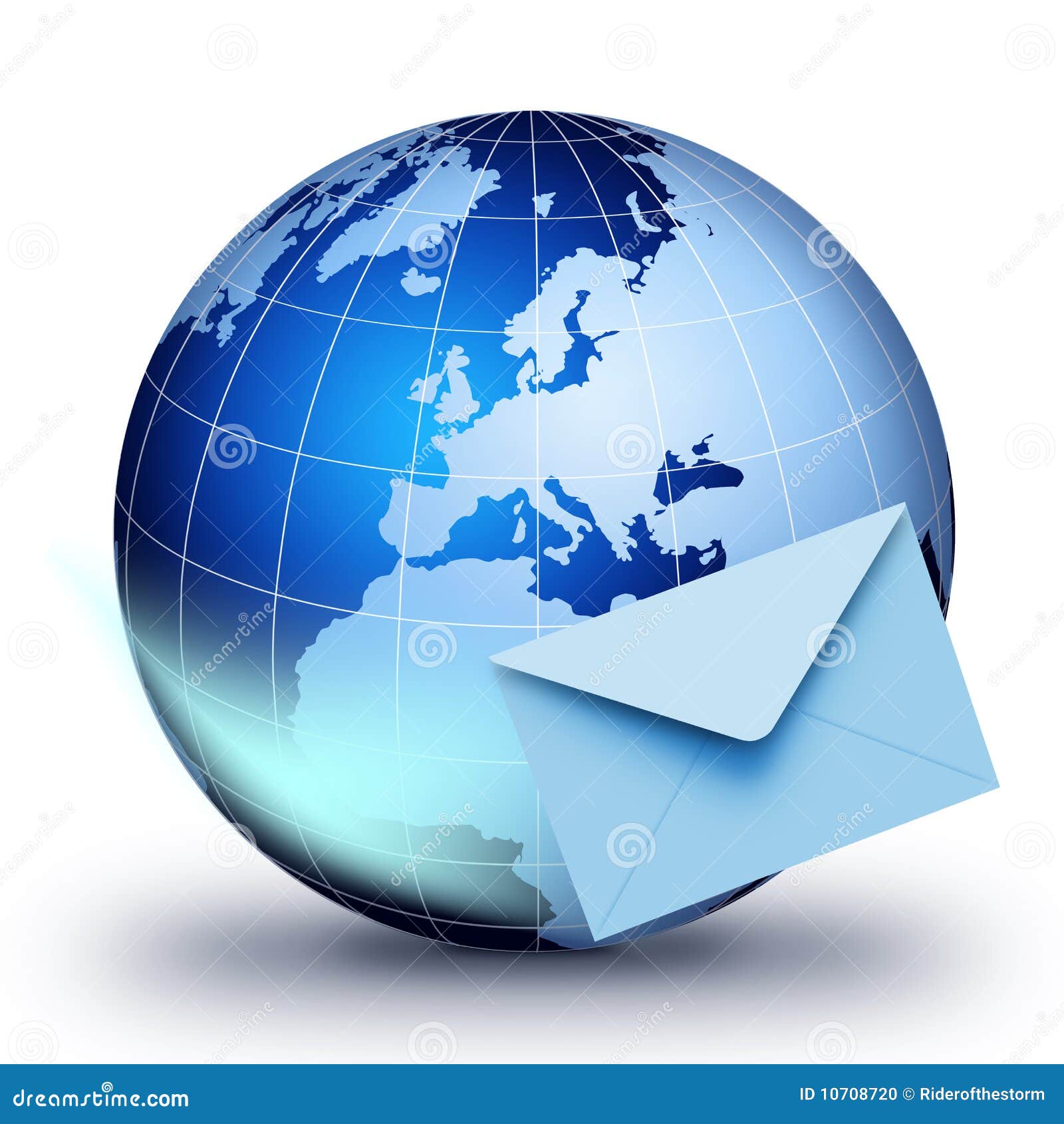 Global communication stock illustration. Illustration of internet ...
