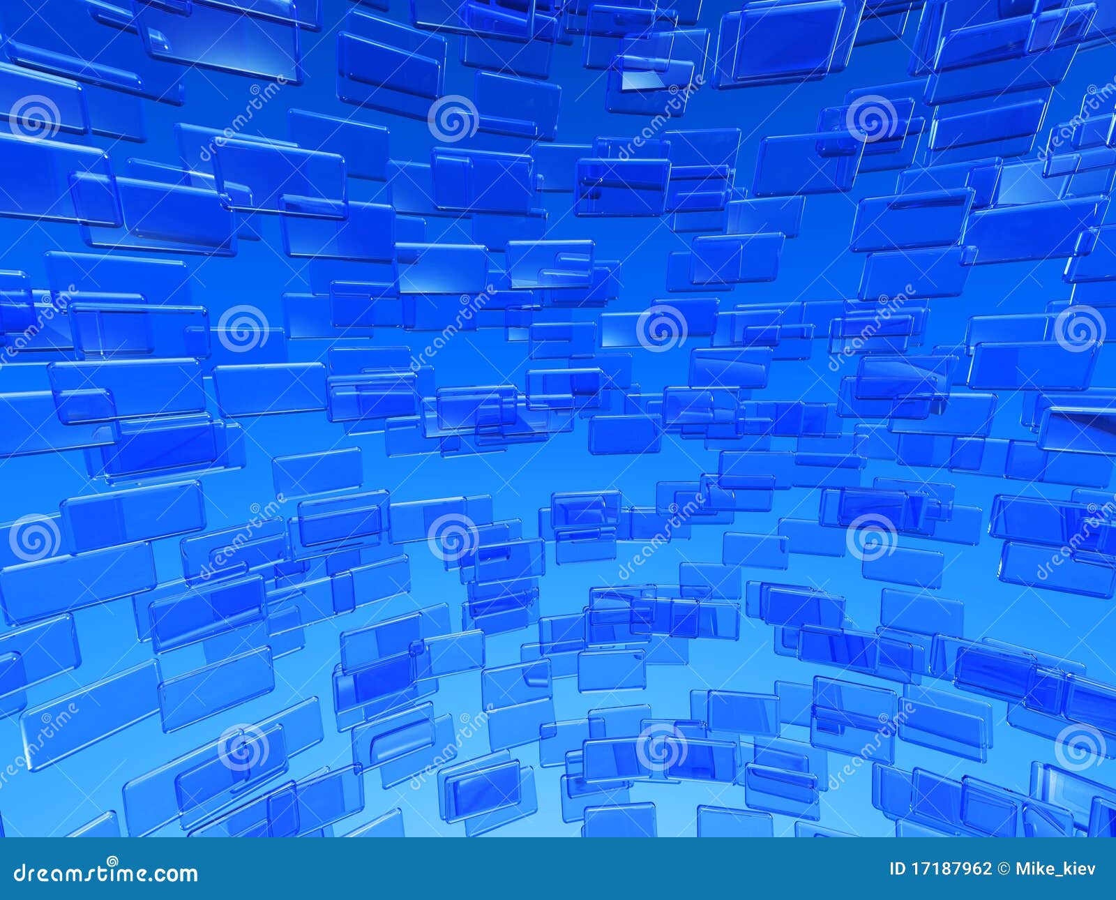 Global Communication, 3d Background Stock Illustration - Illustration ...