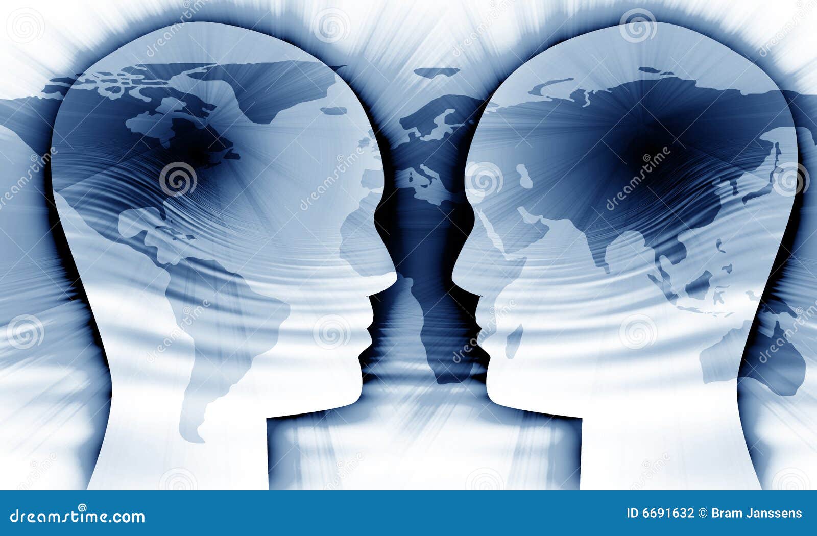 Global communication stock illustration. Illustration of innovative ...