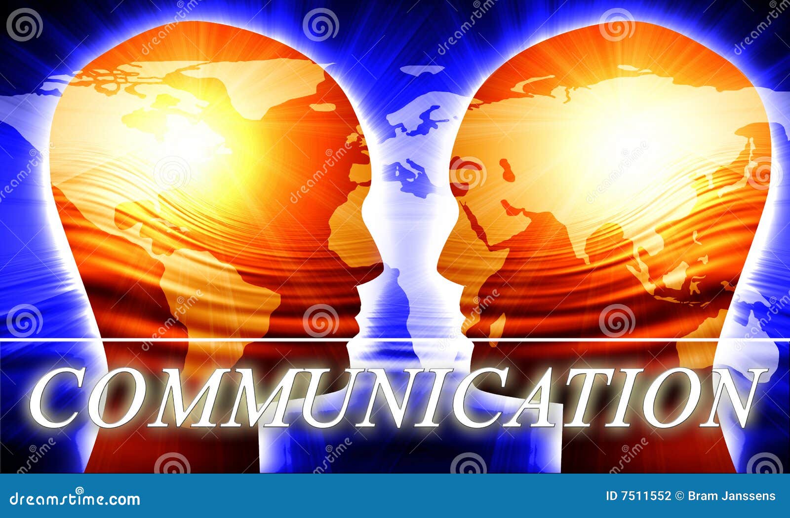 Global communication stock illustration. Illustration of cyberspace ...