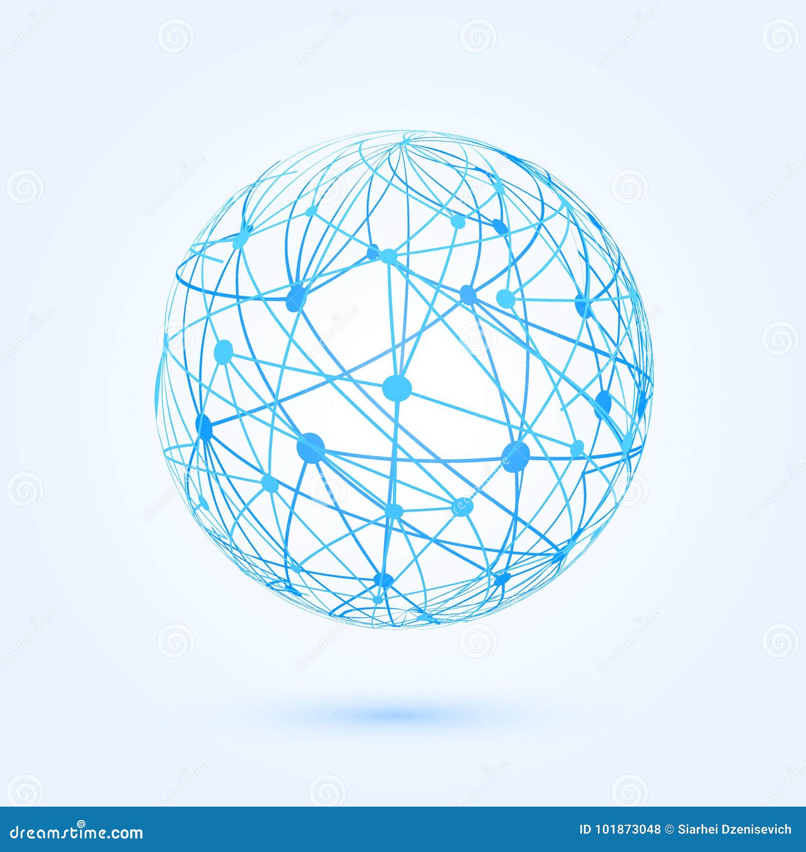 Development Of Sphere Gore Method Vintage Illustration Cartoon Vector ...