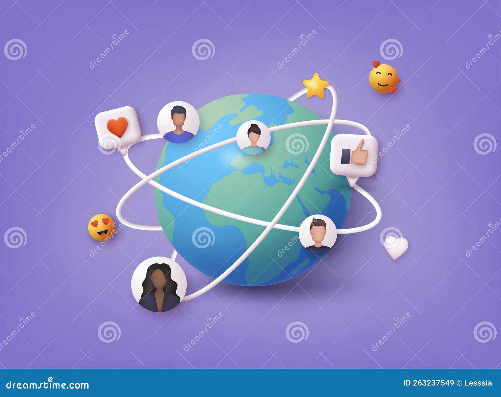 Global Communication Network. Social Media Communication Systems and ...