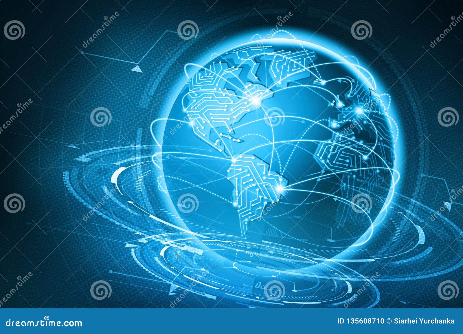 Global Communication of the Planet Earth. Data Exchange Via the ...