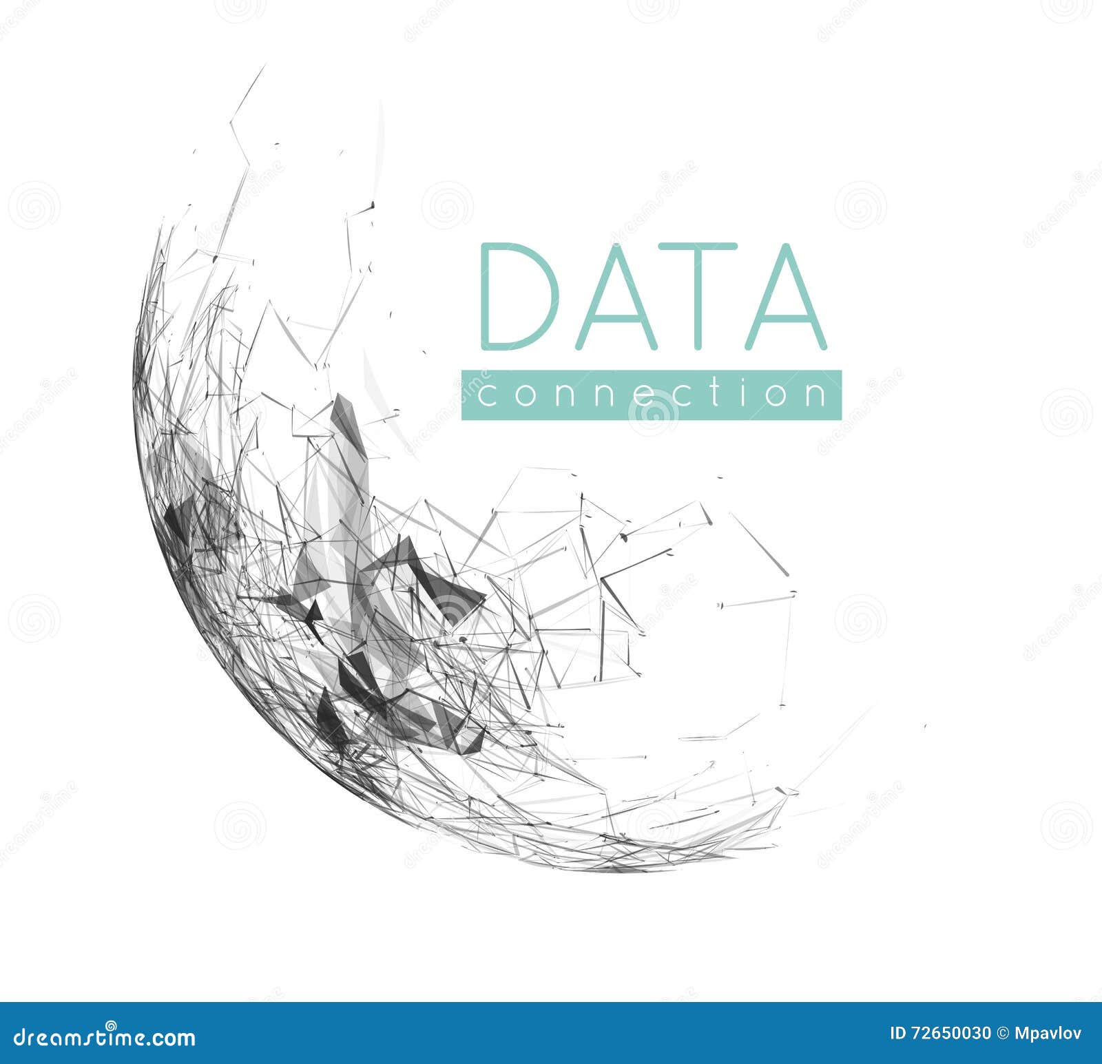 Global Communication in the Sphere Form Stock Vector - Illustration of ...