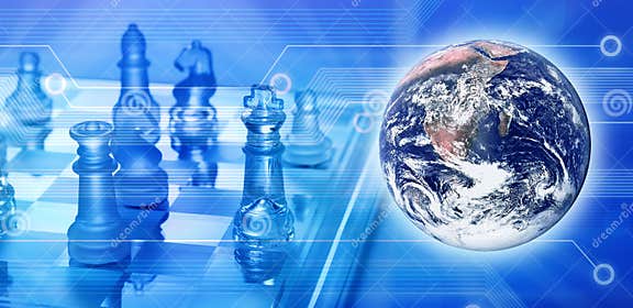 Global Communication Technology Stock Illustration - Illustration of ...