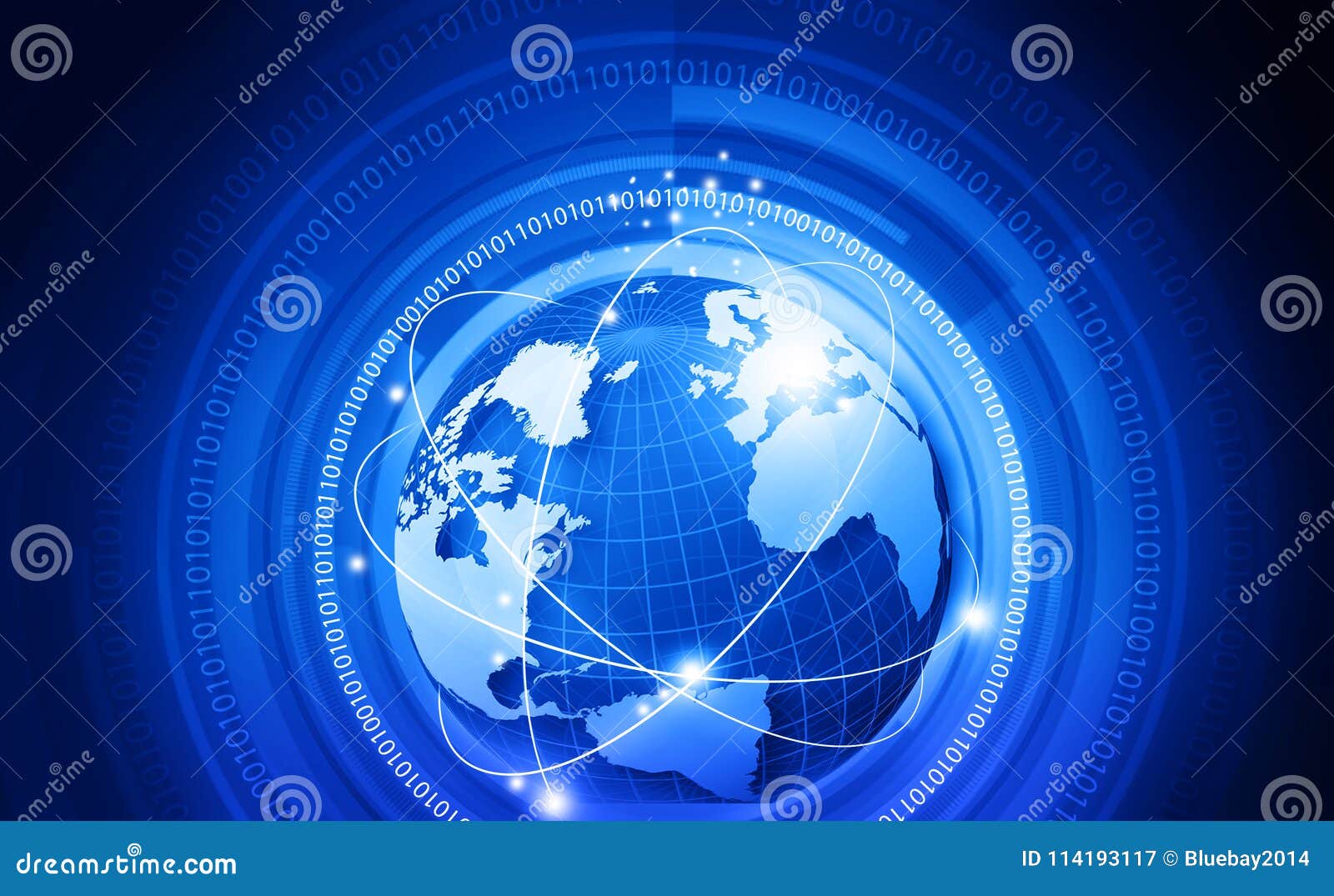 Global Communication Technology Picture. Image: 114193117