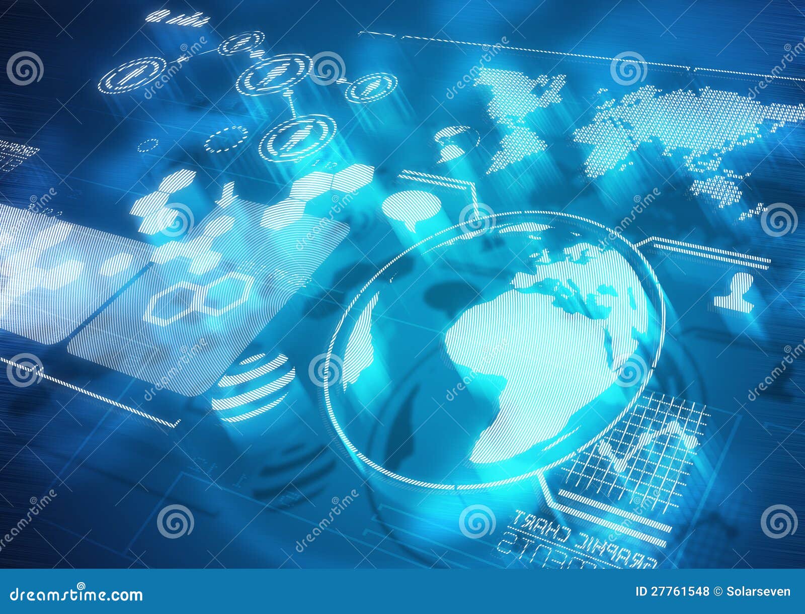 Global Communications stock illustration. Illustration of future - 27761548