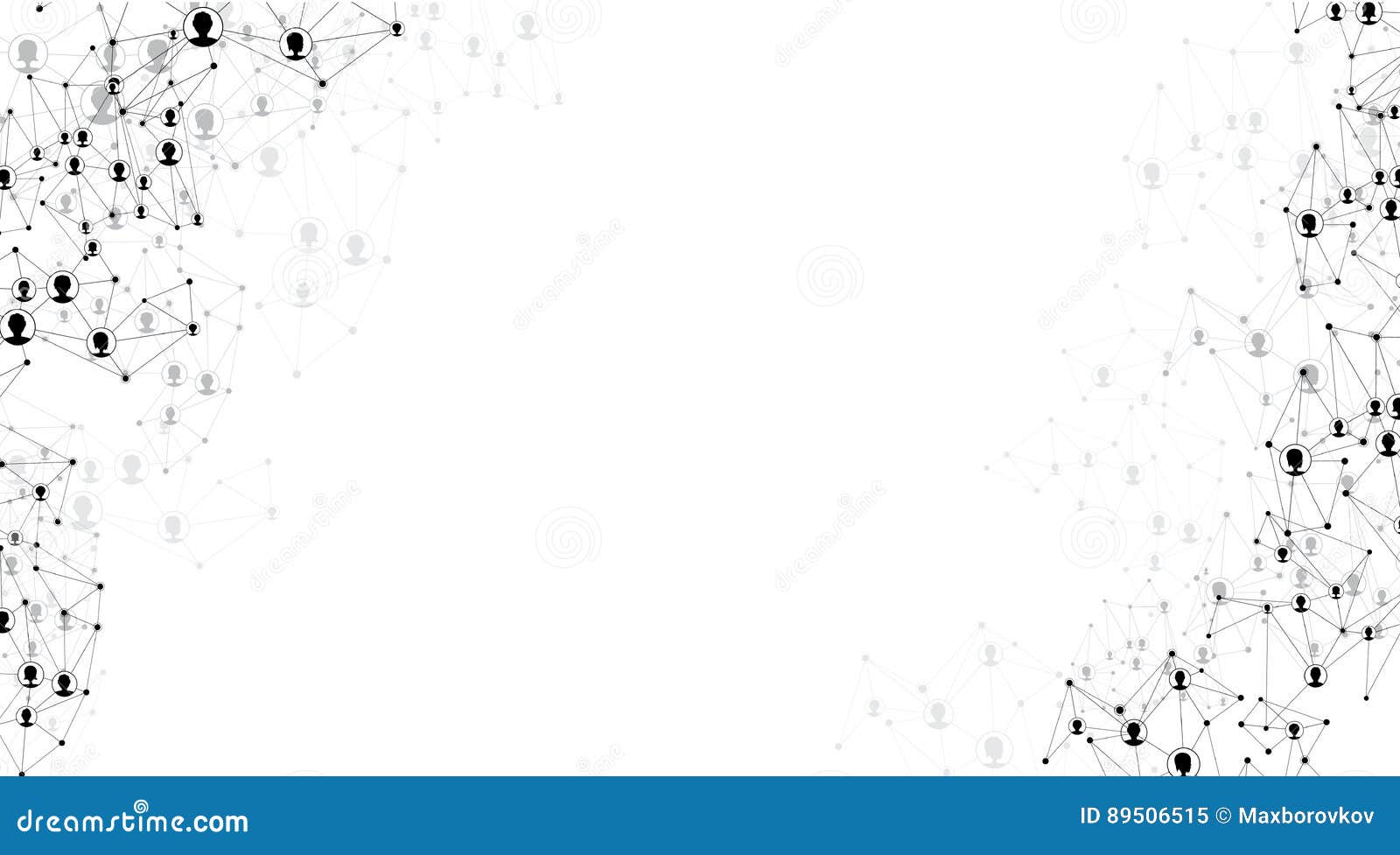 Global Communications Background with Heads. Stock Vector ...