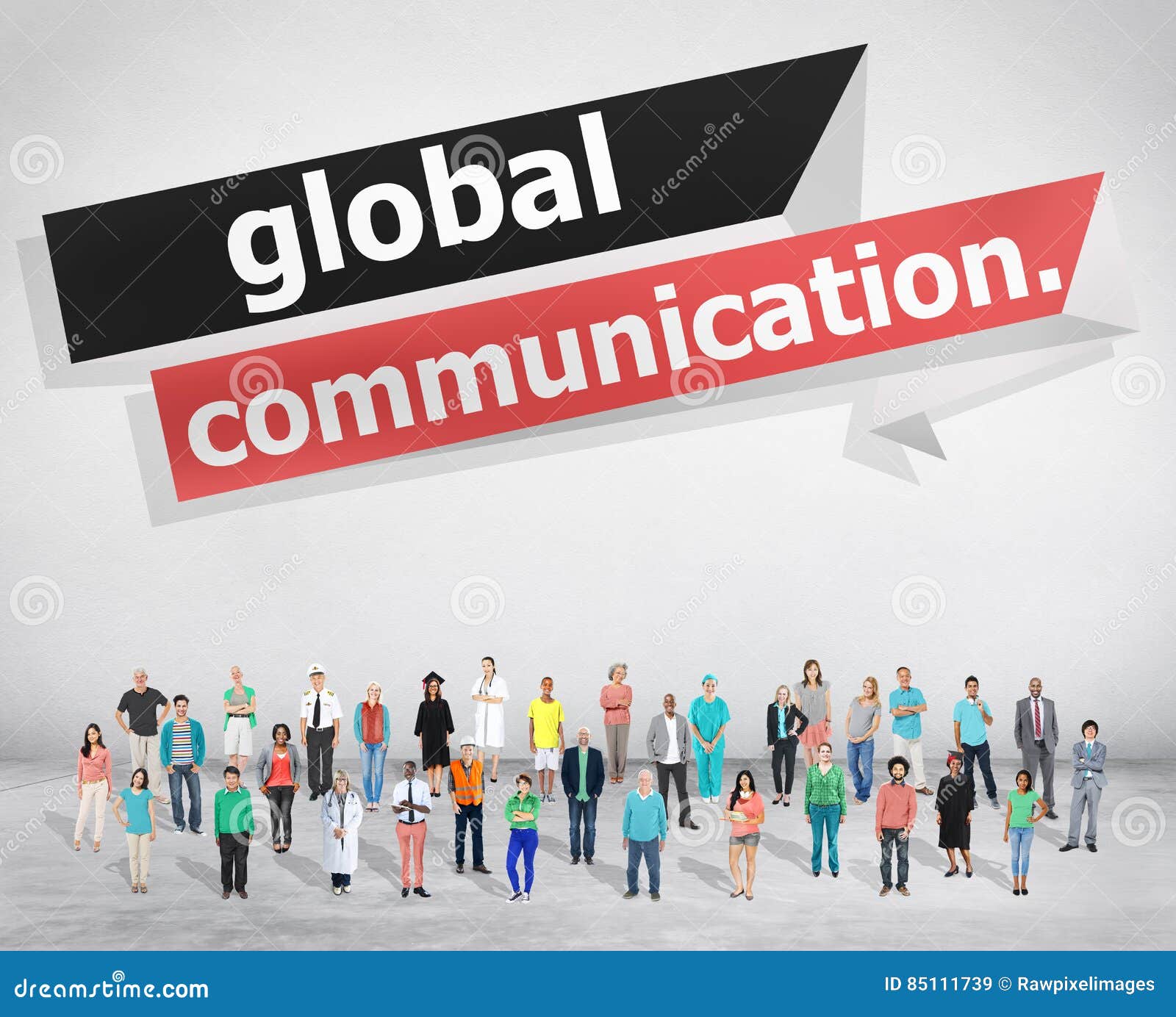 Global Communications Connection Communicate Concept Stock Image ...