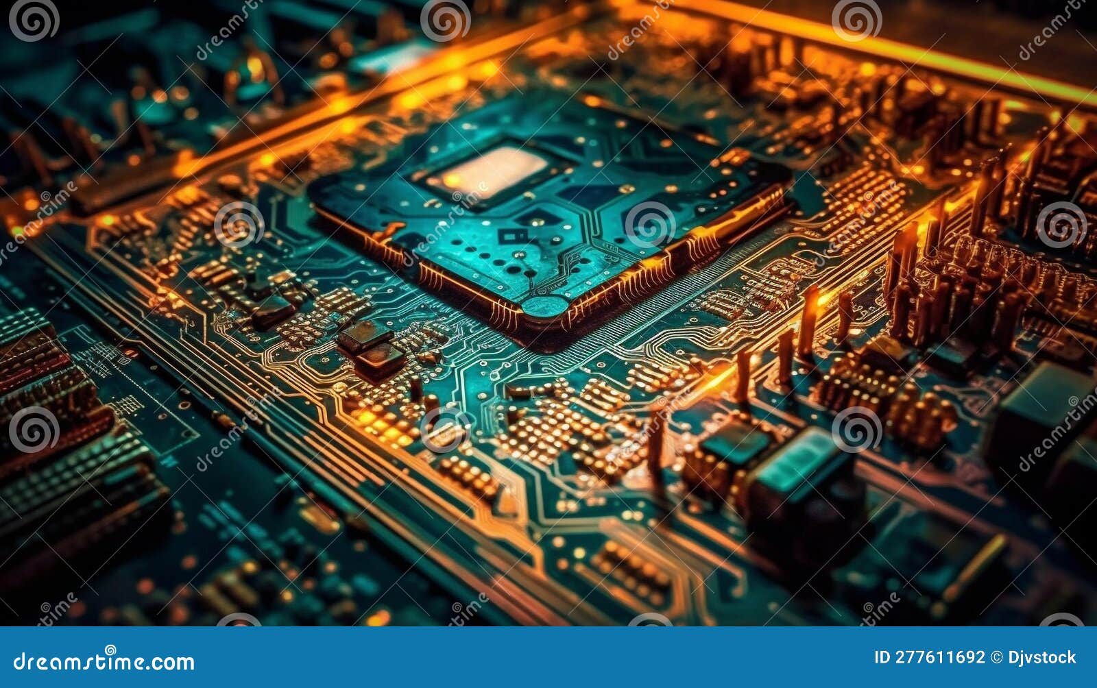 Global Communications Progress through Complex Computer Equipment and ...