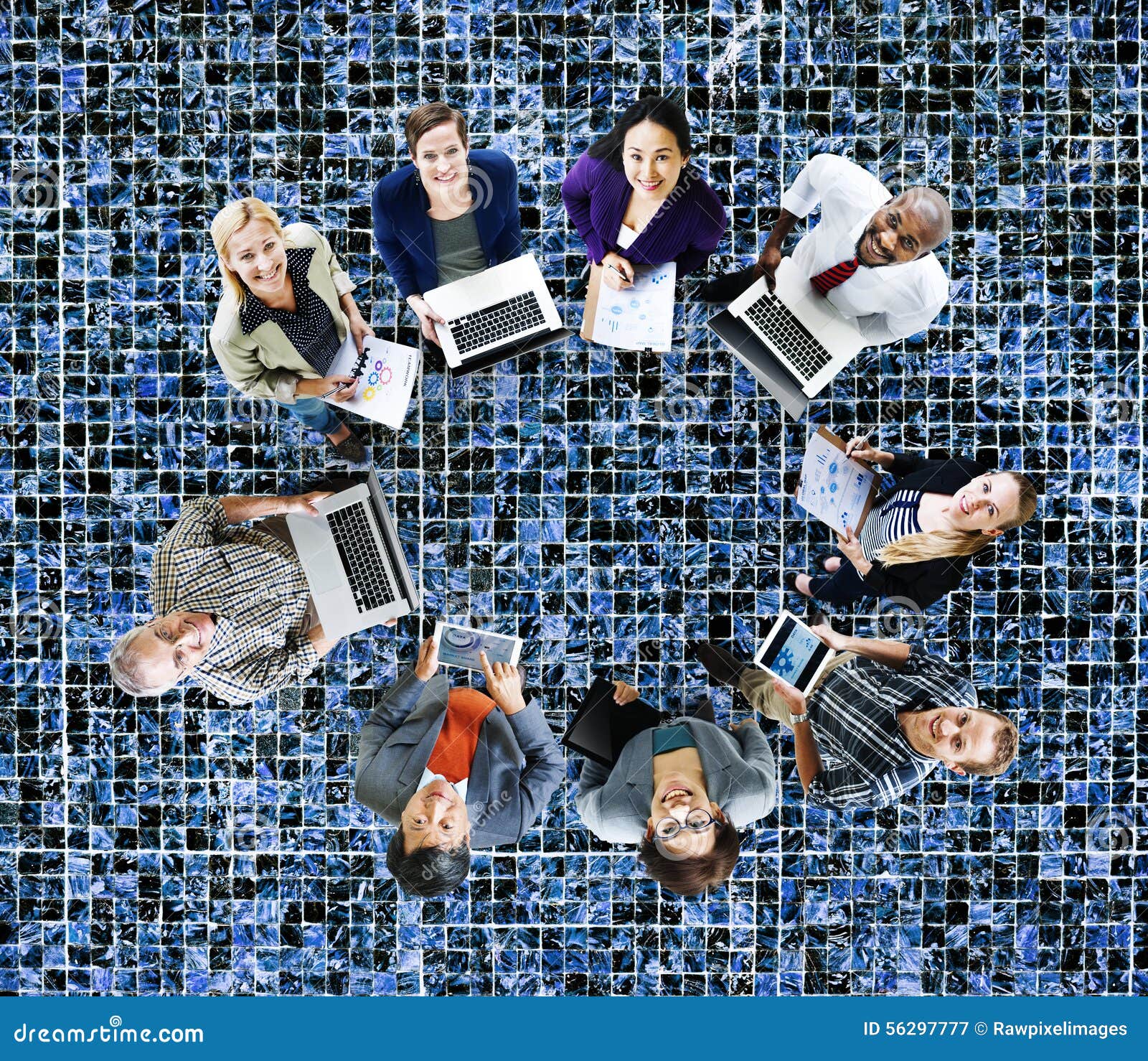 Global Communications Technology Laptop Digital Devices Concept Stock ...