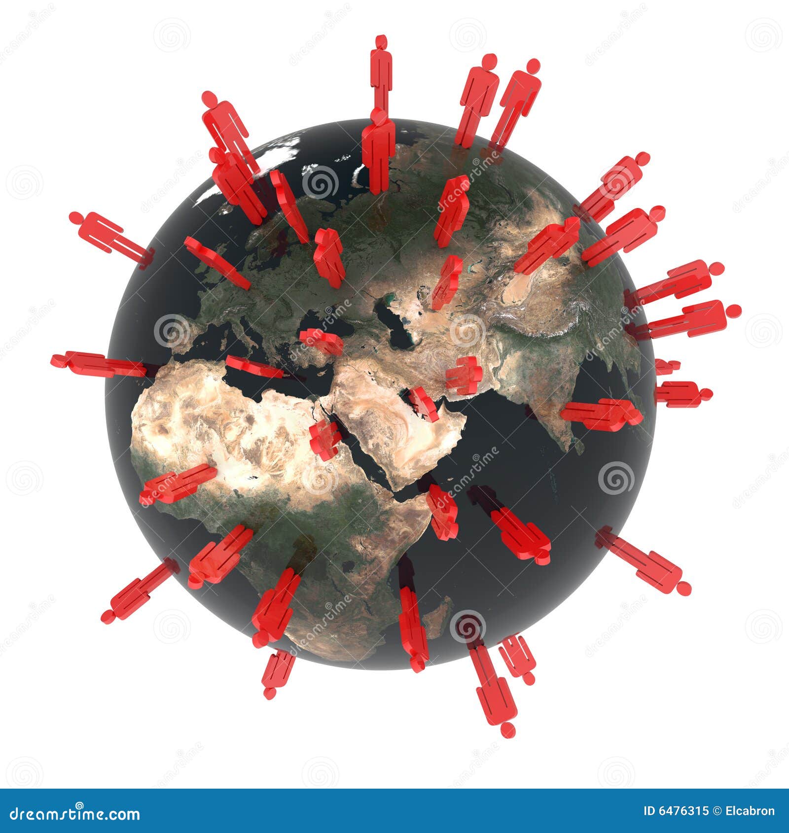 Global Community stock illustration. Illustration of individuality ...