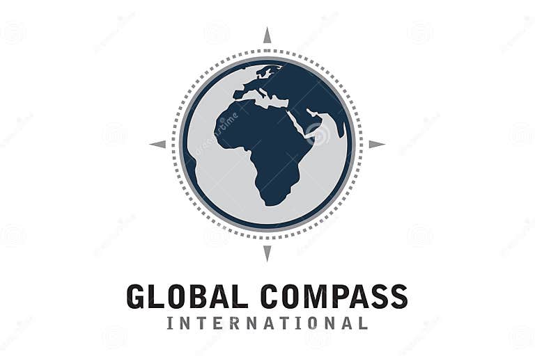 Global compass logo stock vector. Illustration of computer - 84151420