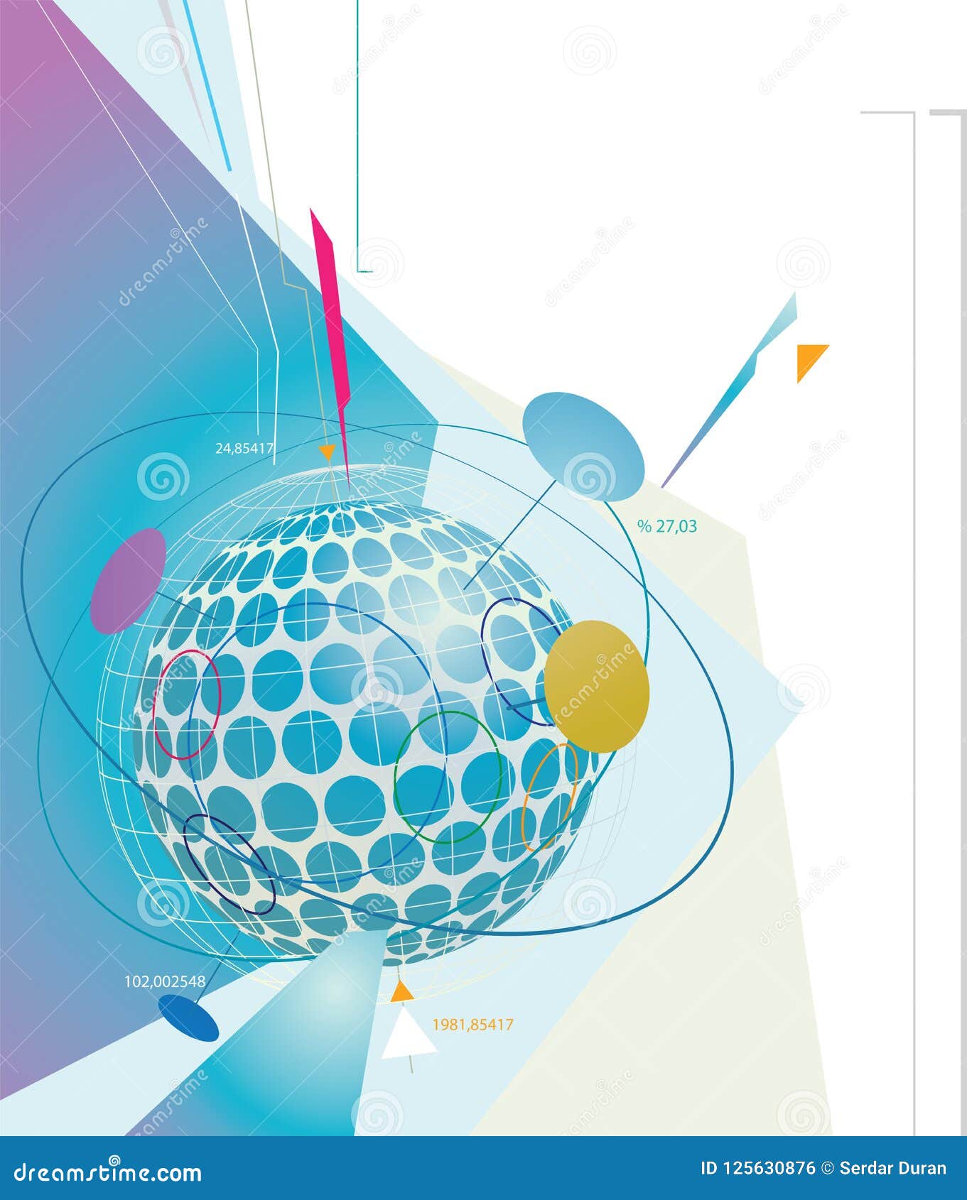 Global competition stock vector. Illustration of globe - 125630876