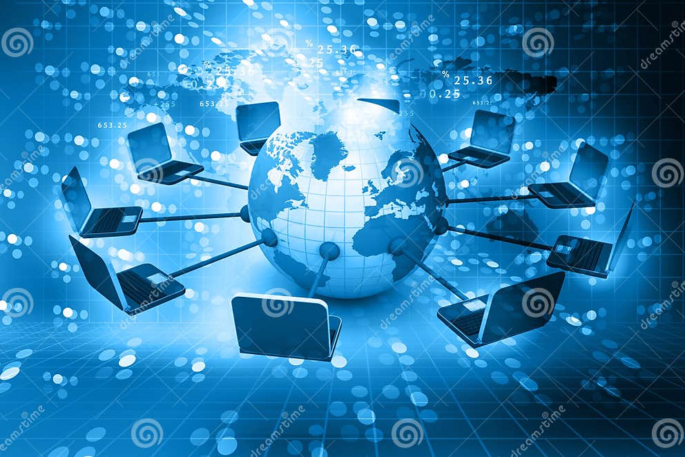 Global computer Network stock image. Image of connection - 46379289