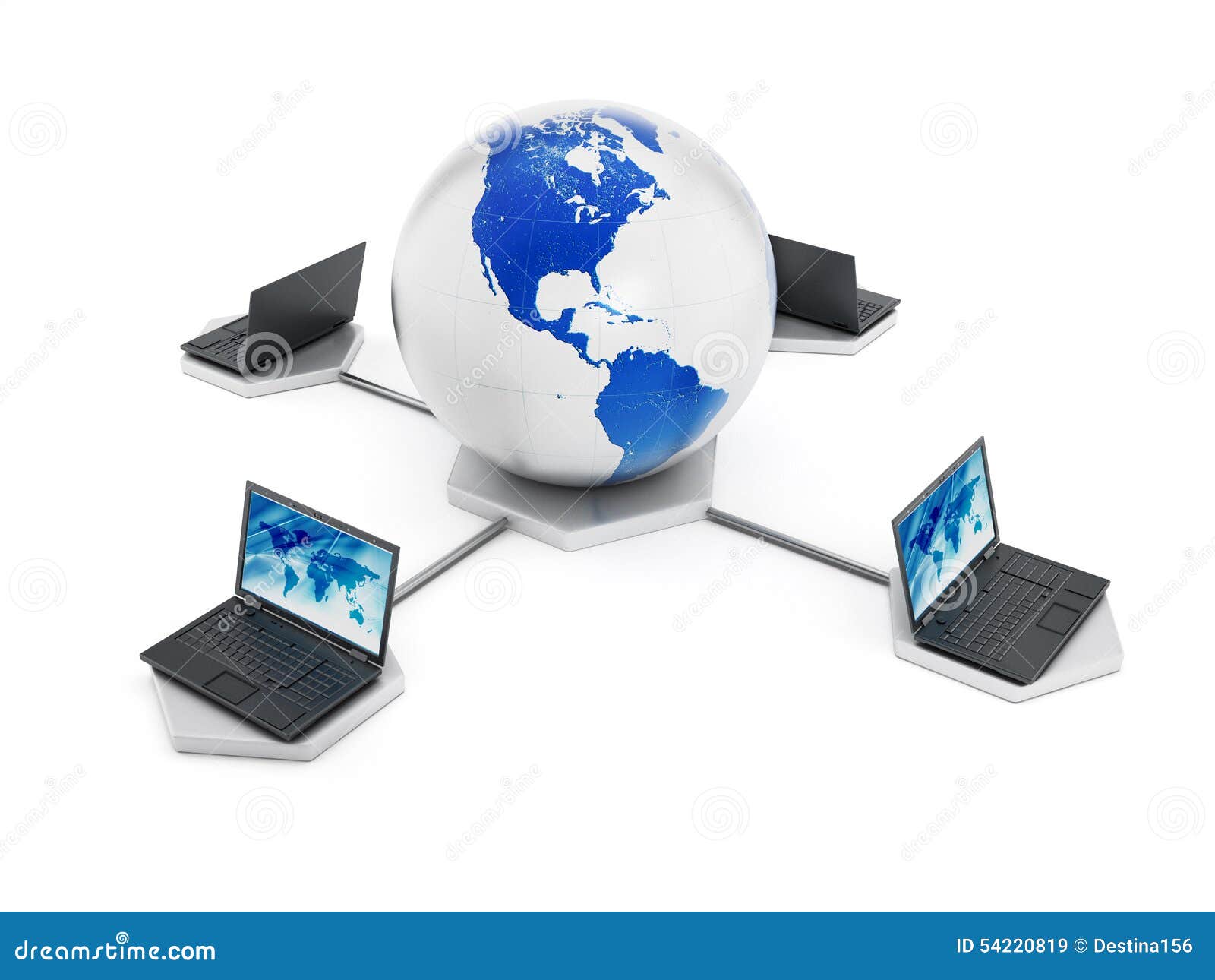 Global computer network stock illustration. Illustration of globe ...