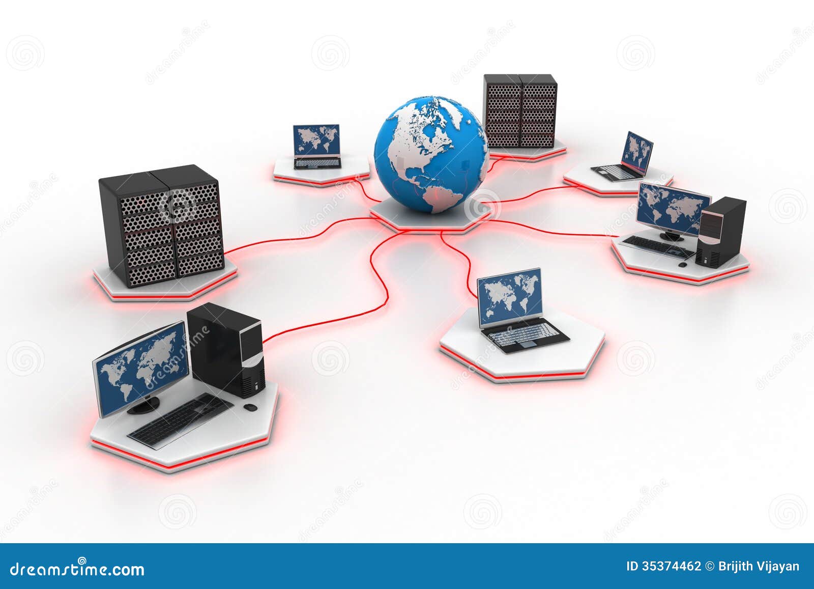 Global computer networking stock illustration. Illustration of ... Global computer networking stock illustration. Illustration of ...