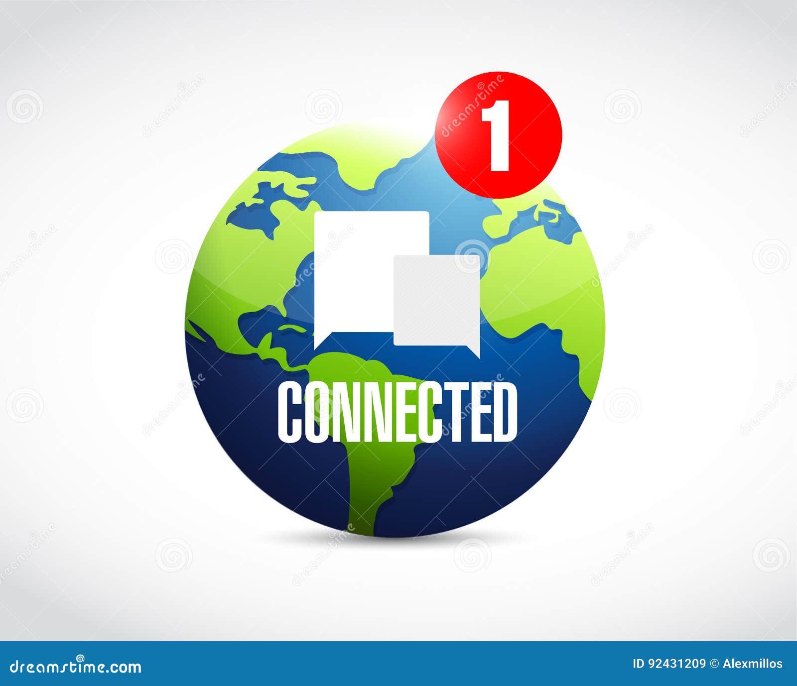 Global Connected Network. Creative Big Data Visualization. Cluster Analysis Background ...