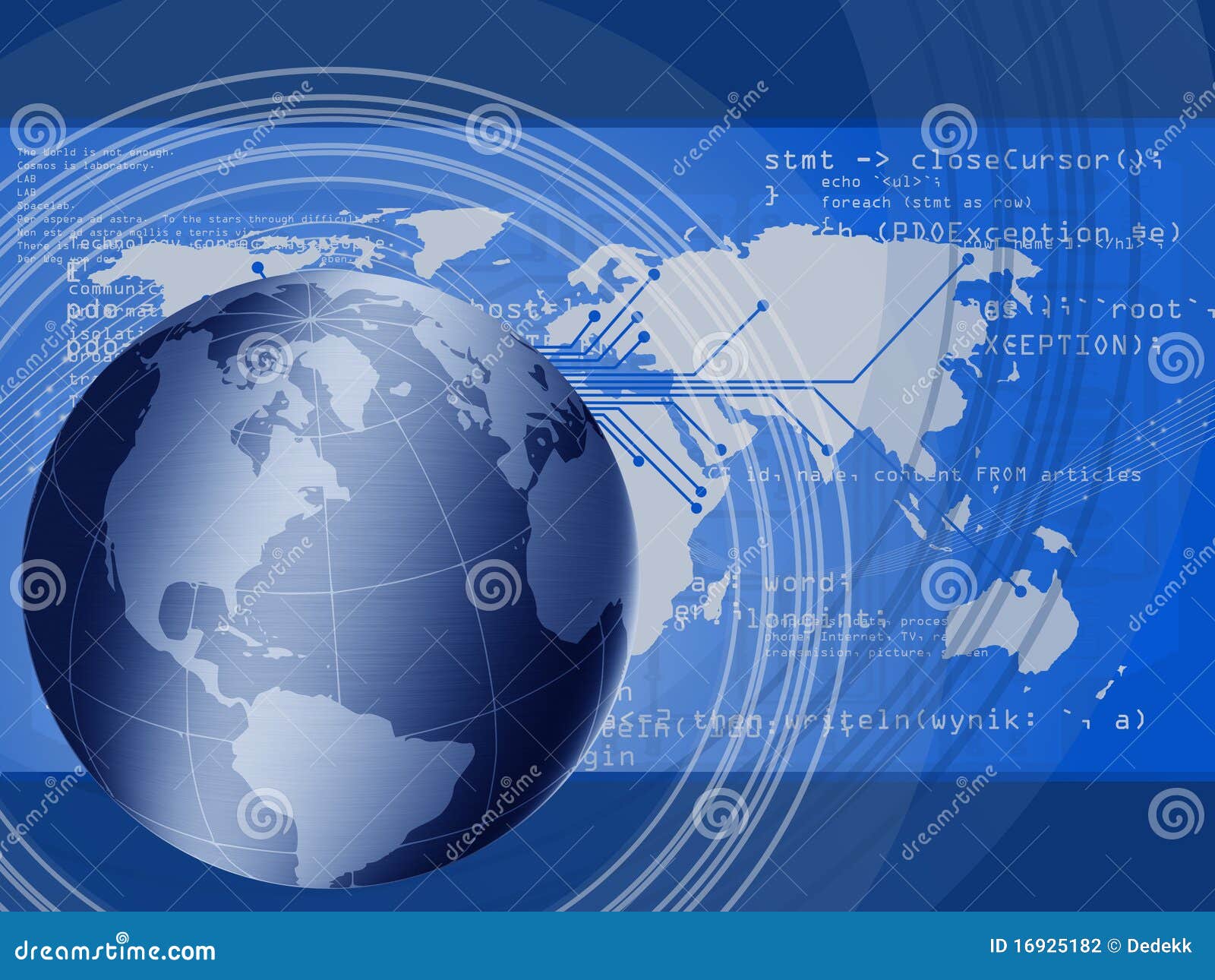 Global connecting stock illustration. Illustration of presentation ...
