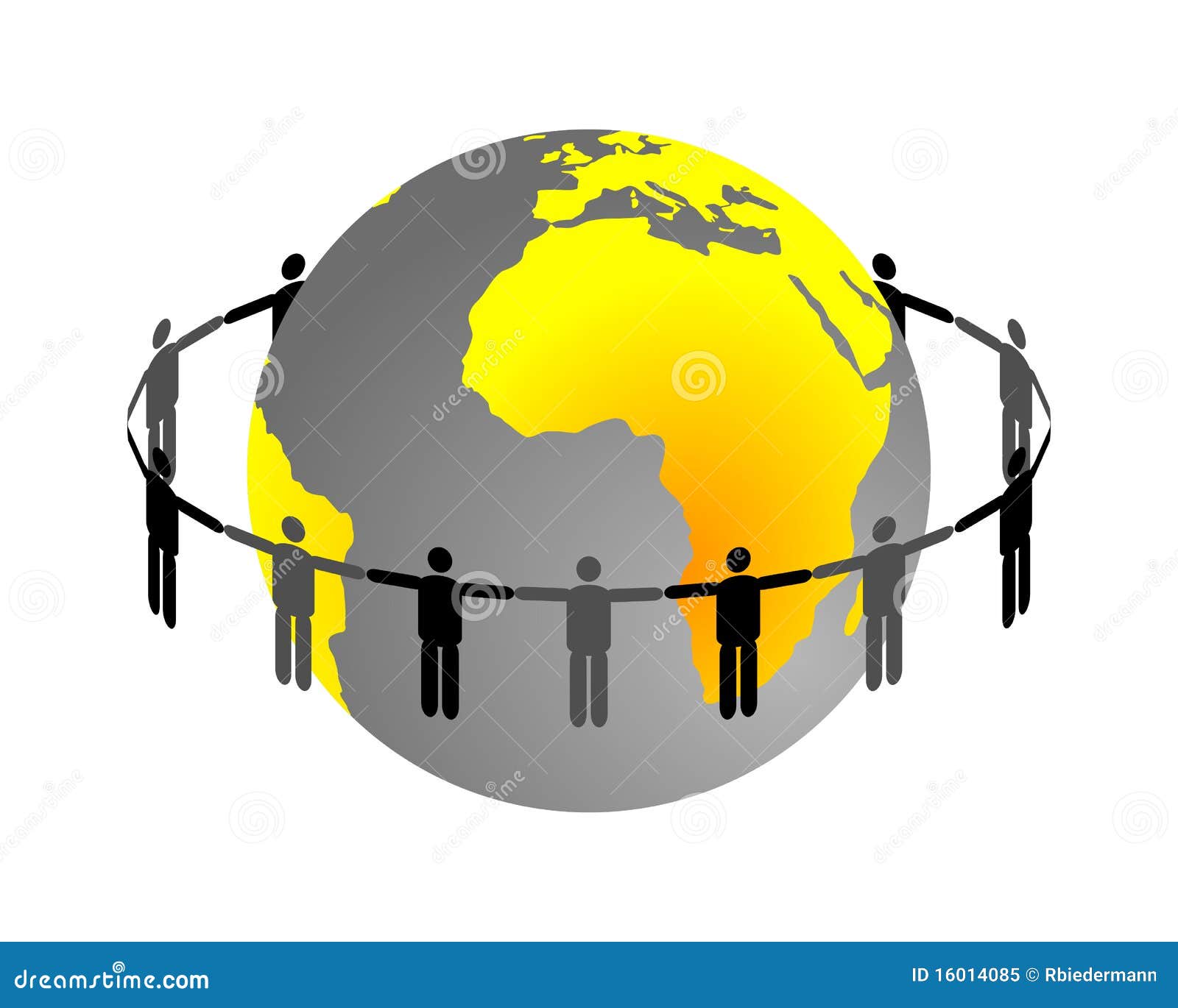 Global connection stock vector. Illustration of gray - 16014085