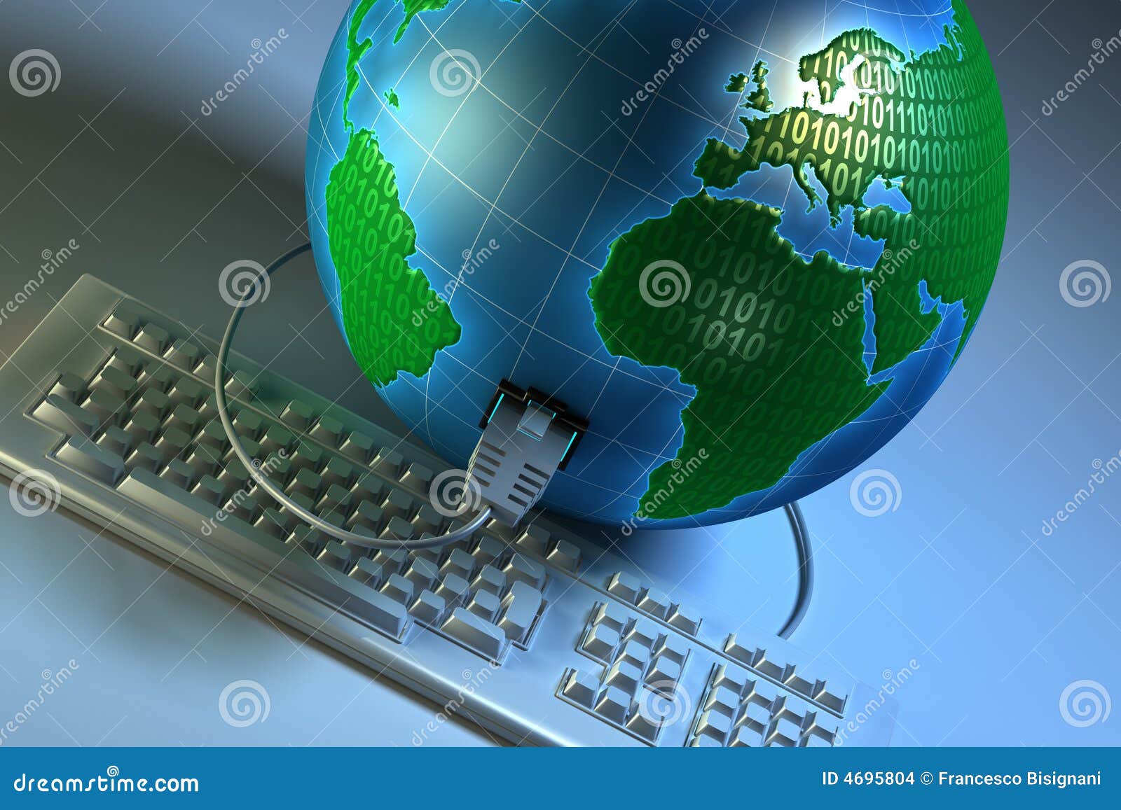 Global connection stock illustration. Illustration of click - 4695804