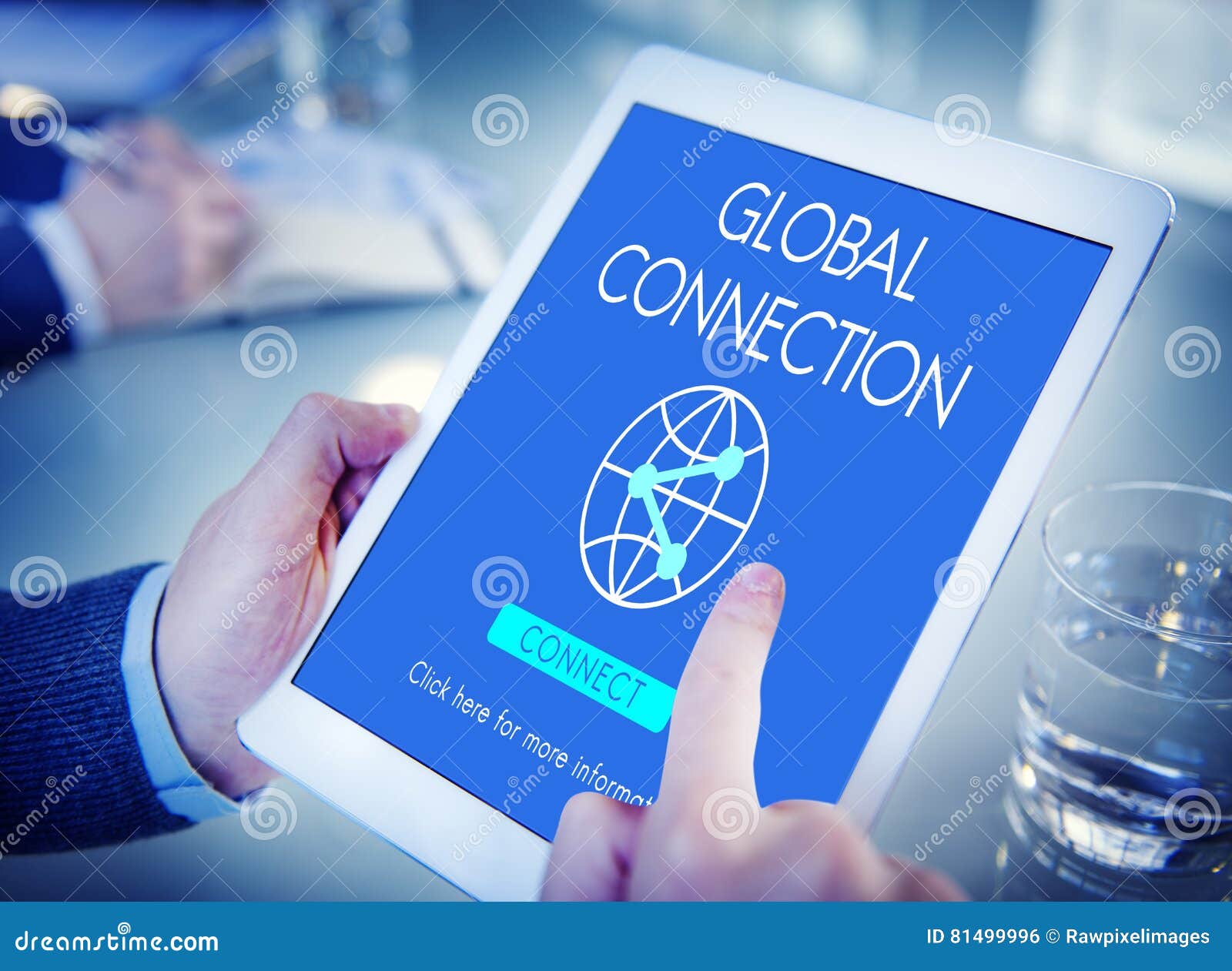 Global Connection Accessible Internet Technology Concept Stock Photo ...