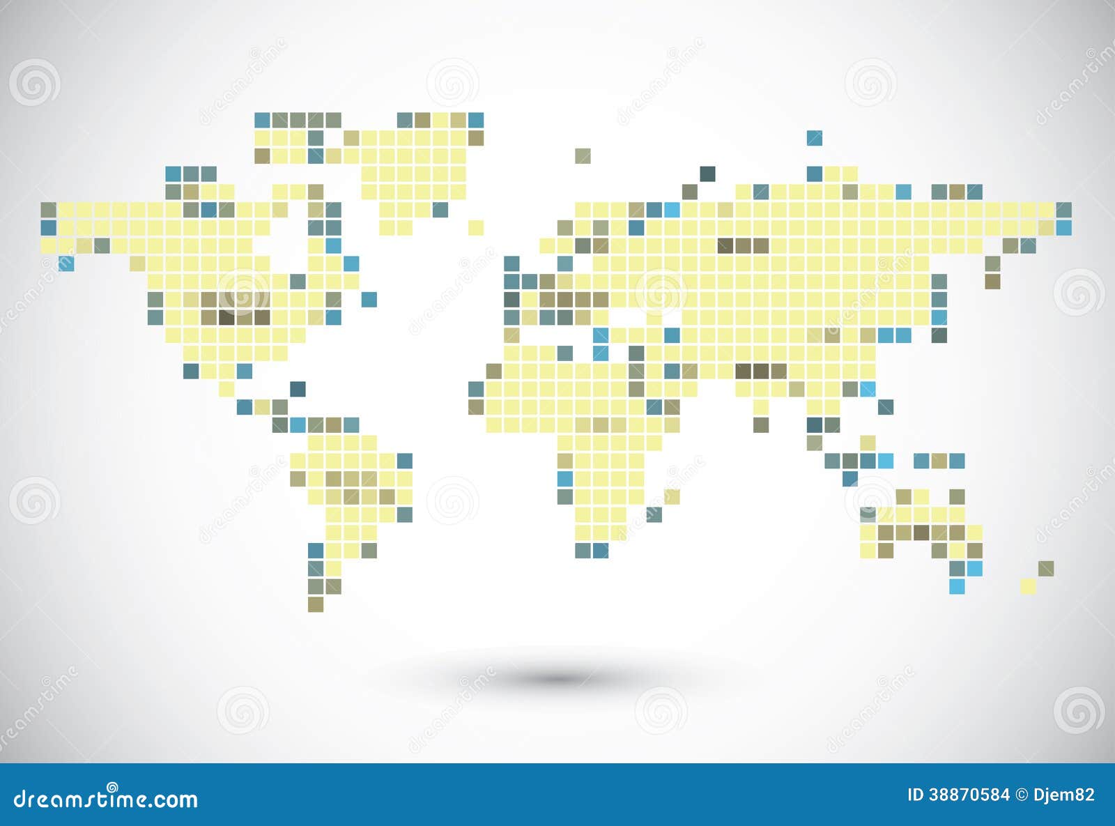 Global connection of cells stock illustration. Illustration of ...