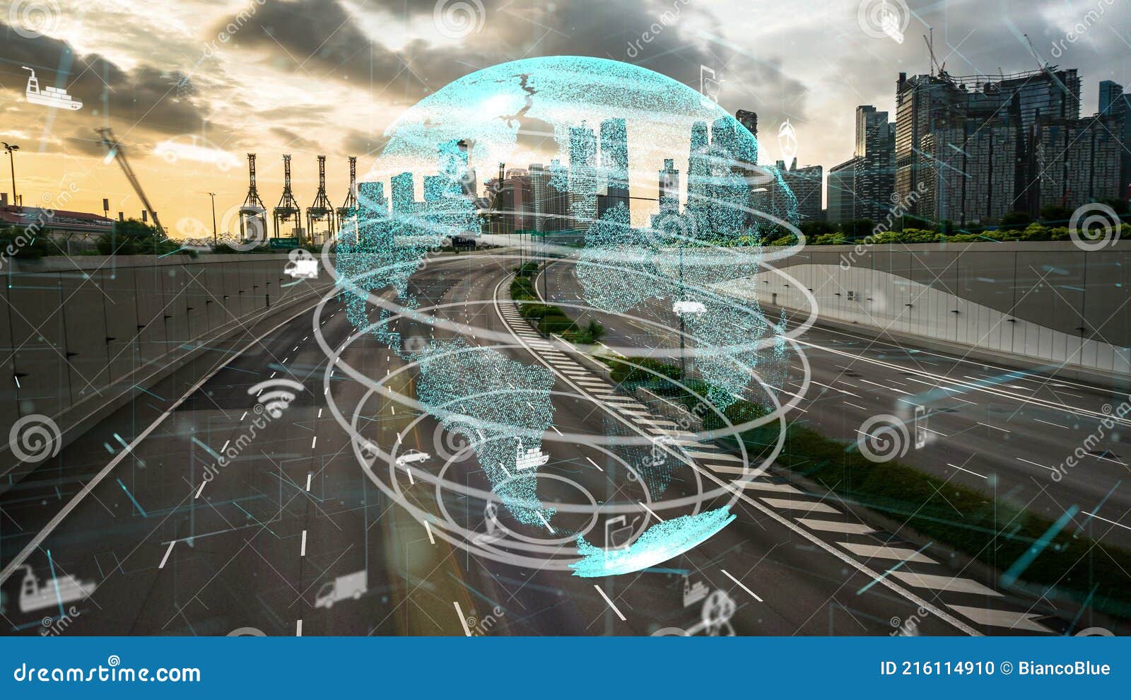 Global Connection and the Internet Network Modernization in Smar Stock ...