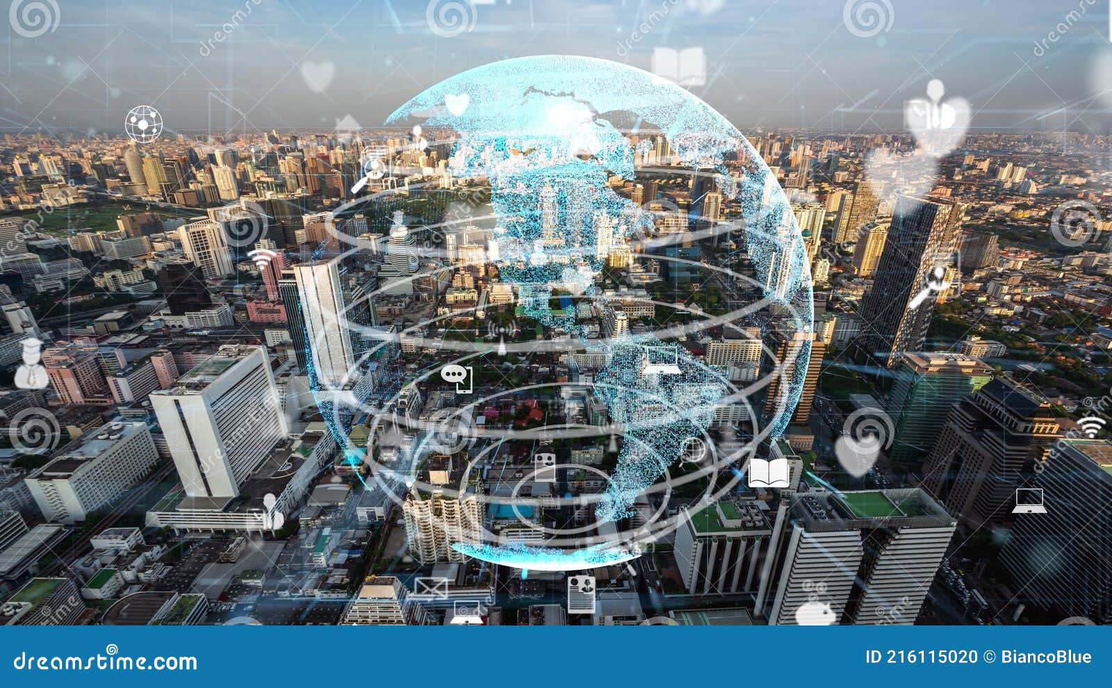 Global Connection and the Internet Network Modernization in Smar Stock ...