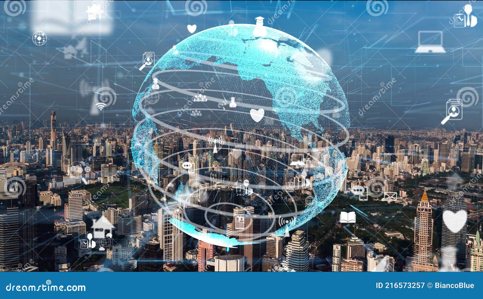 Global Connection and the Internet Network Modernization in Smar Stock ...